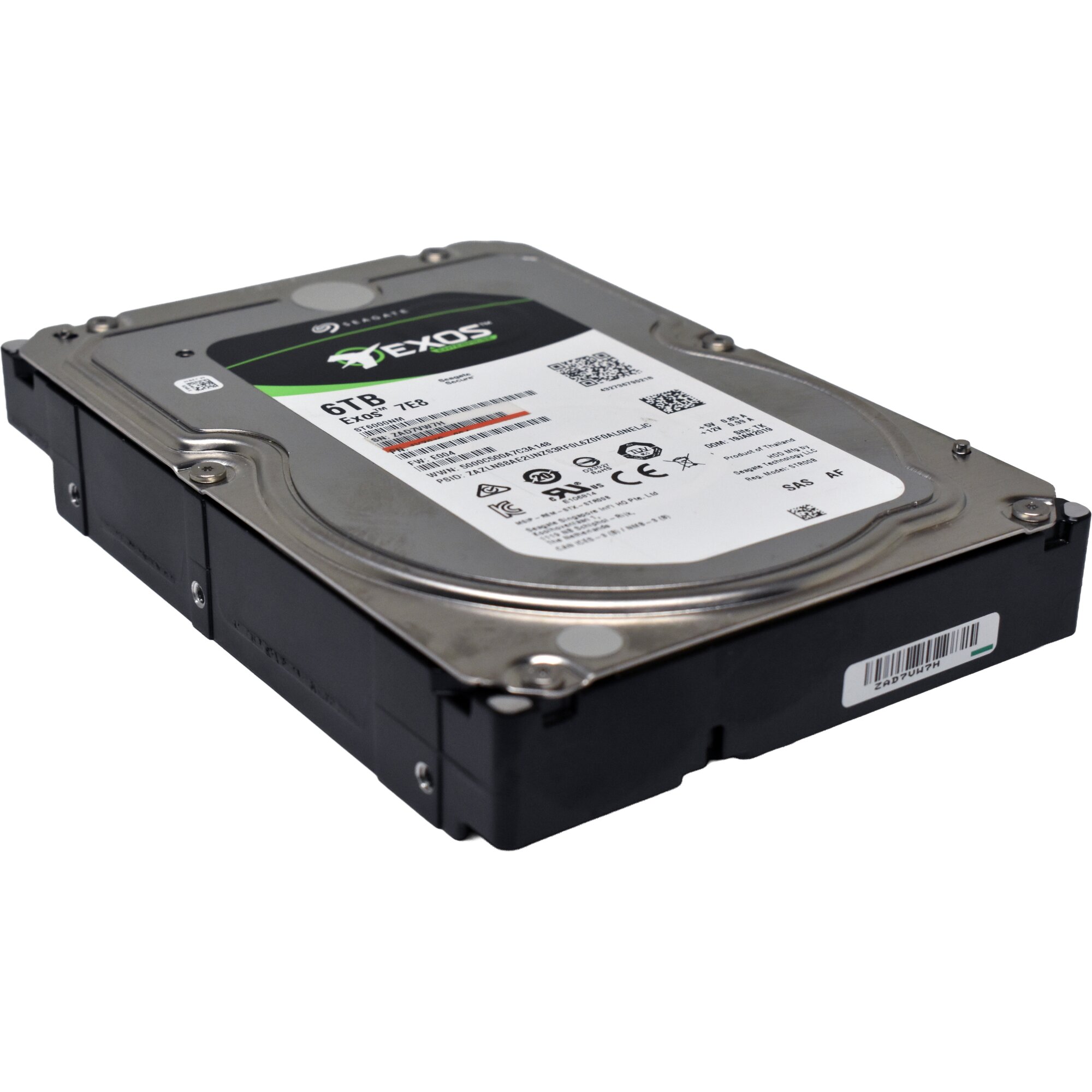 Seagate 3.5" 6TB 7.2K 6G SAS HDD ST6000NM0095 1YZ210-046