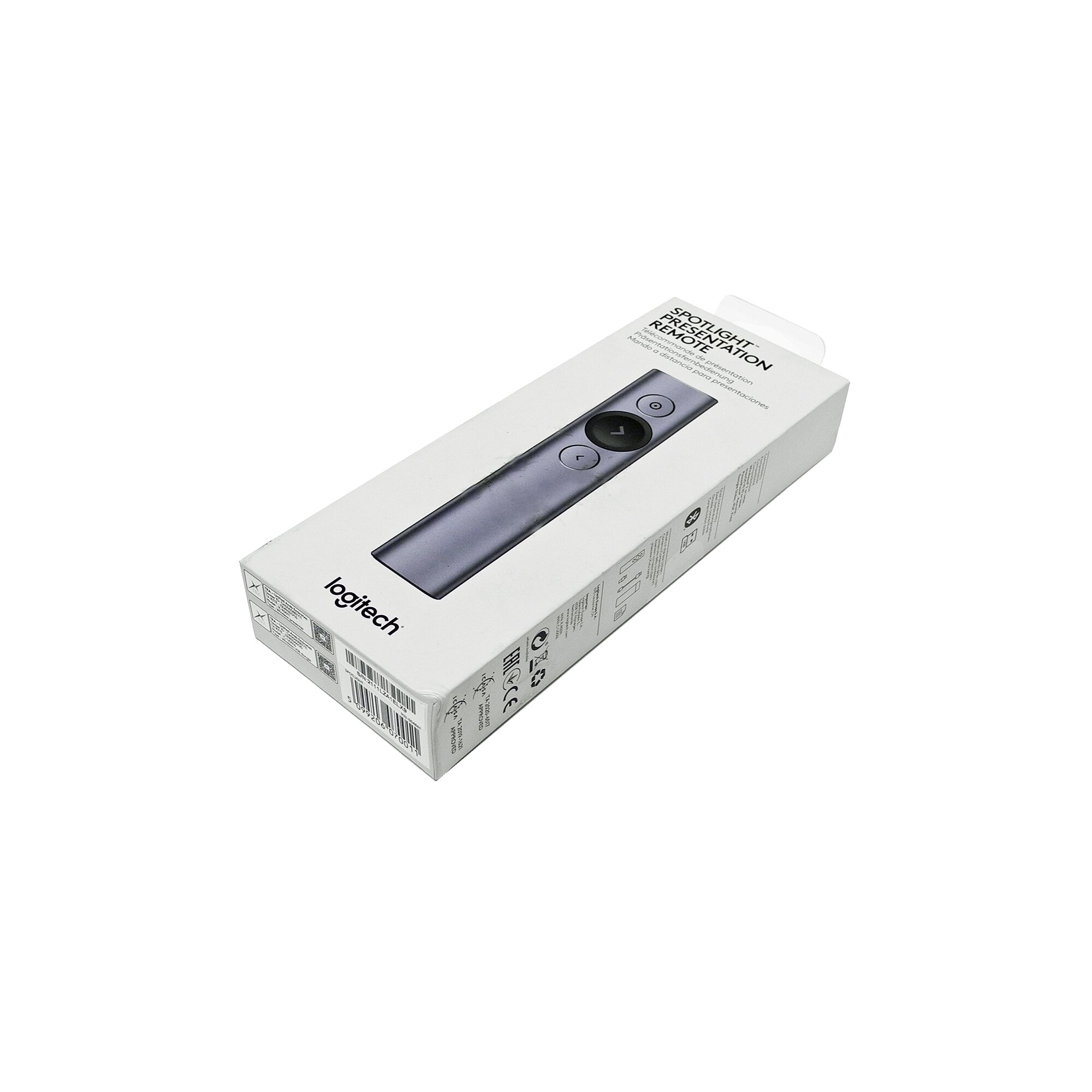 Logitech Spotlight Presentation Remote Wireless Presenter +USB Dongle ...