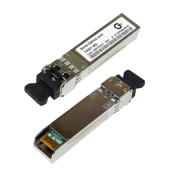 Solid-Optics 10301-SO 10GBASE-SR 850 nm DOM FC SFP+ Transceiver ...