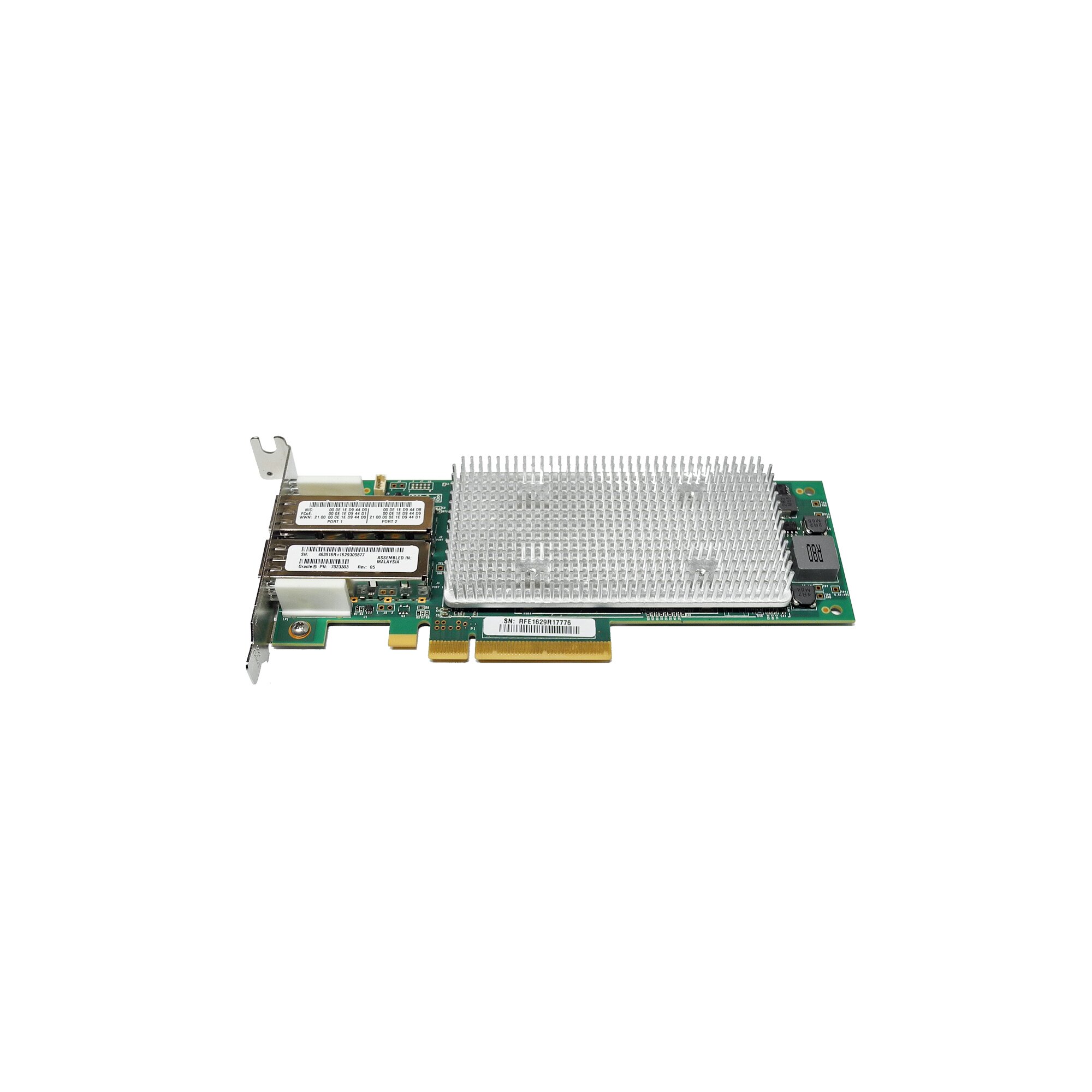 Oracle QLogic QLE8362-ORL Dual-Port 16Gb SFP+ PCIe x8 Server Adapter ...