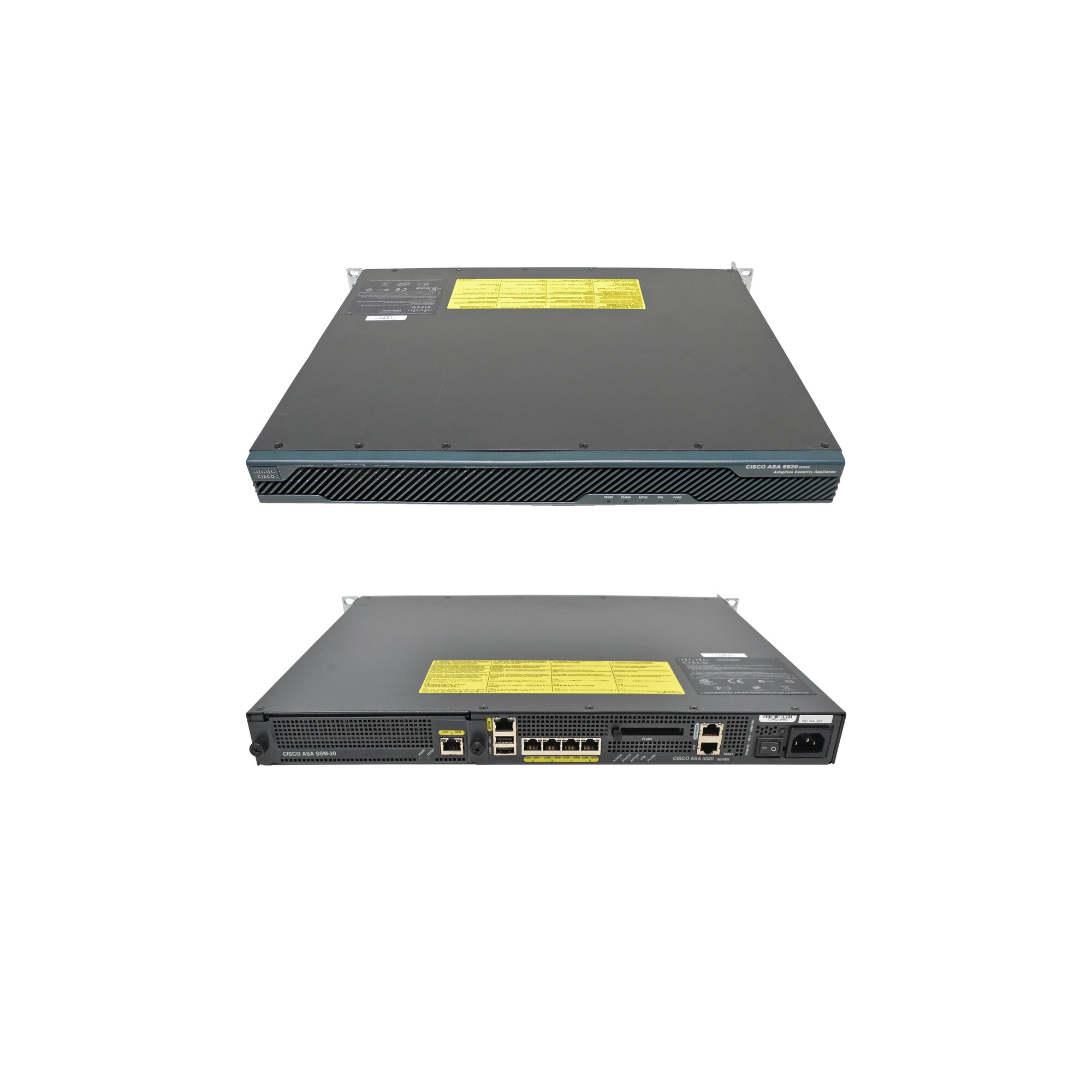 Cisco ASA 5520 68-2137-09 Adaptive Security Appliance + ASA SSM-20 ...