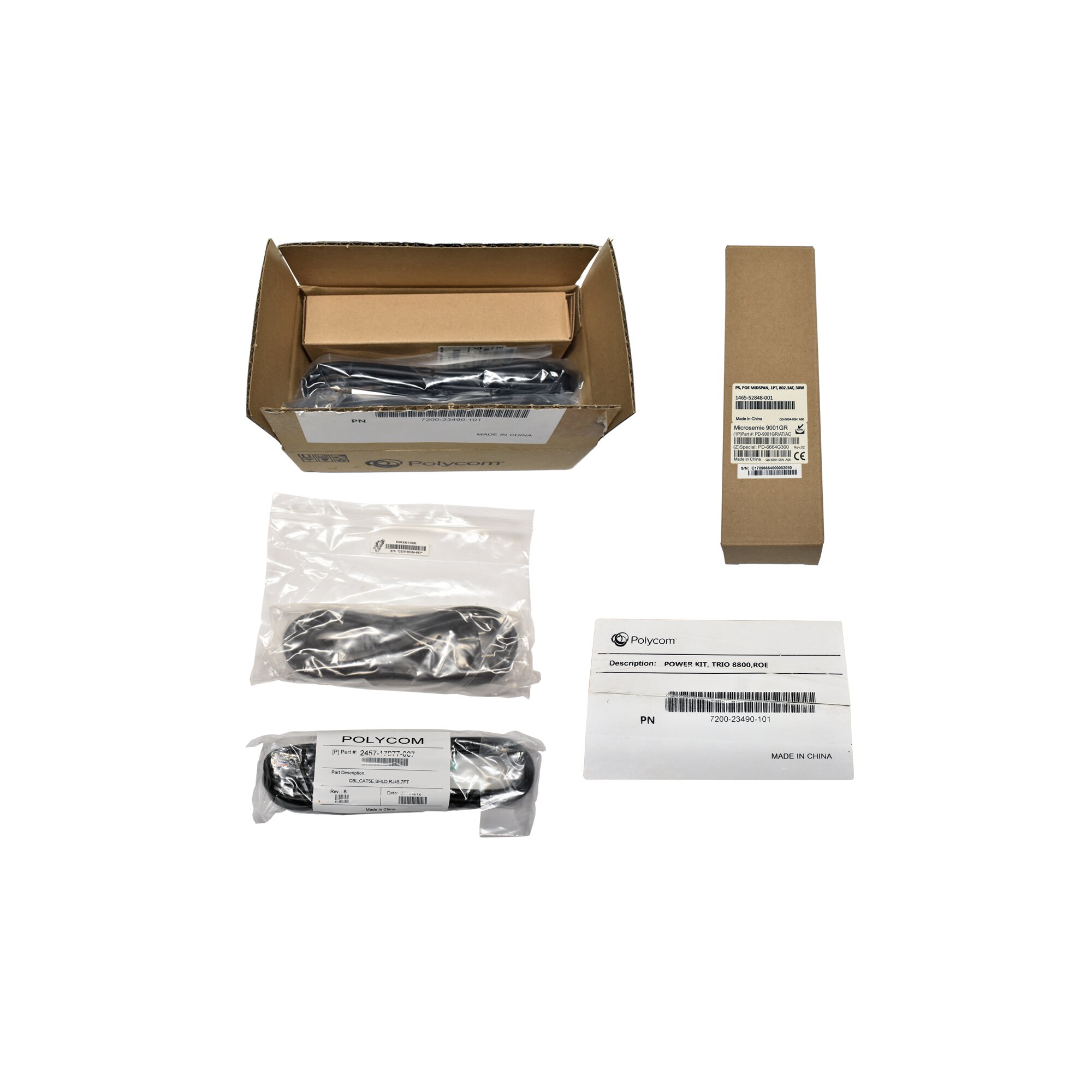 Polycom Power Kit Trio 8800 RoE 7200-23490-101 für RealPresence 8800 ...