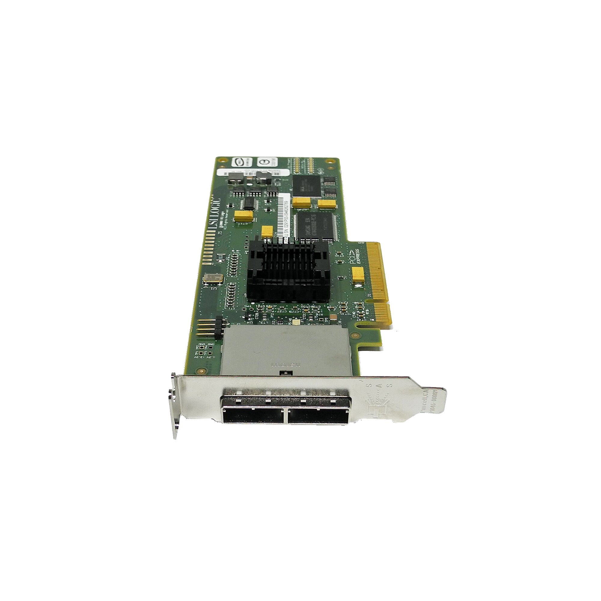 LSI SAS3801EL-S dual-Port 3 Gb SAS PCIe x8 Server Adapter SunFRU 375 ...