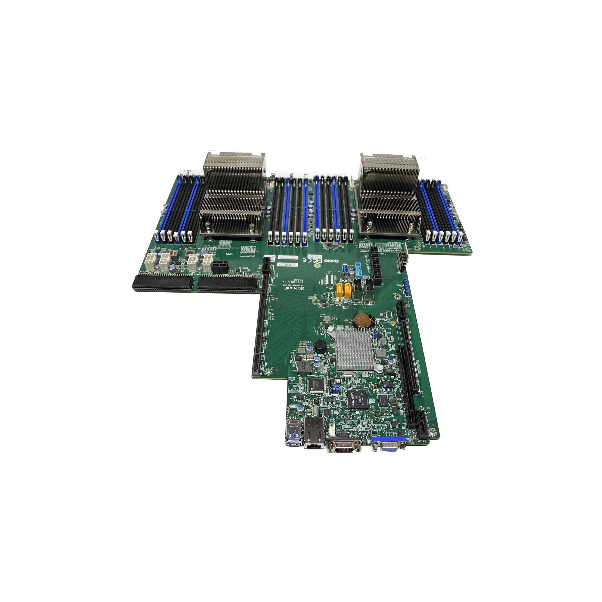 Supermicro ATX Mainboard X10DRU-i+ LGA 2011 Socket 2x Kühler SNK ...