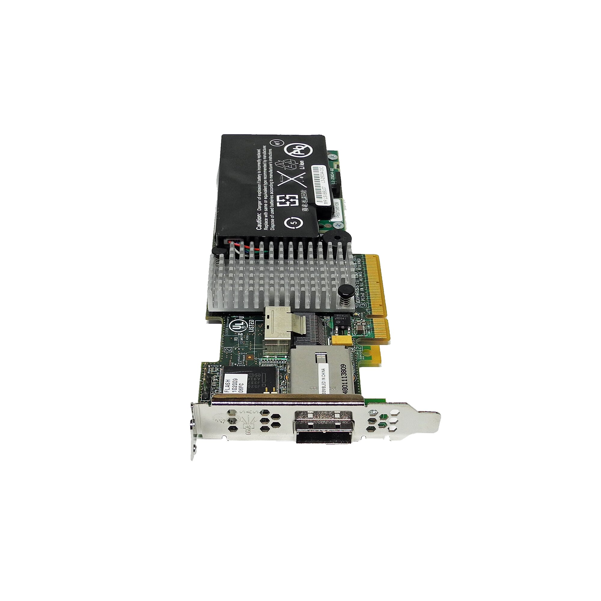 LSI MR SAS 9280-4i4e 6Gb PCIe x8 SAS/SATA RAID Controller L3-25305-02A ...