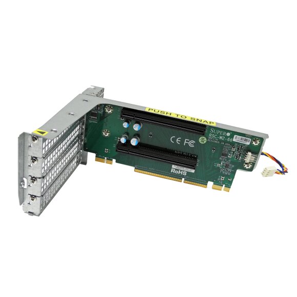 Supermicro Riser Board Assembly RSC-W2-66 +Bracket 01-SC82973-XX00T101 ...