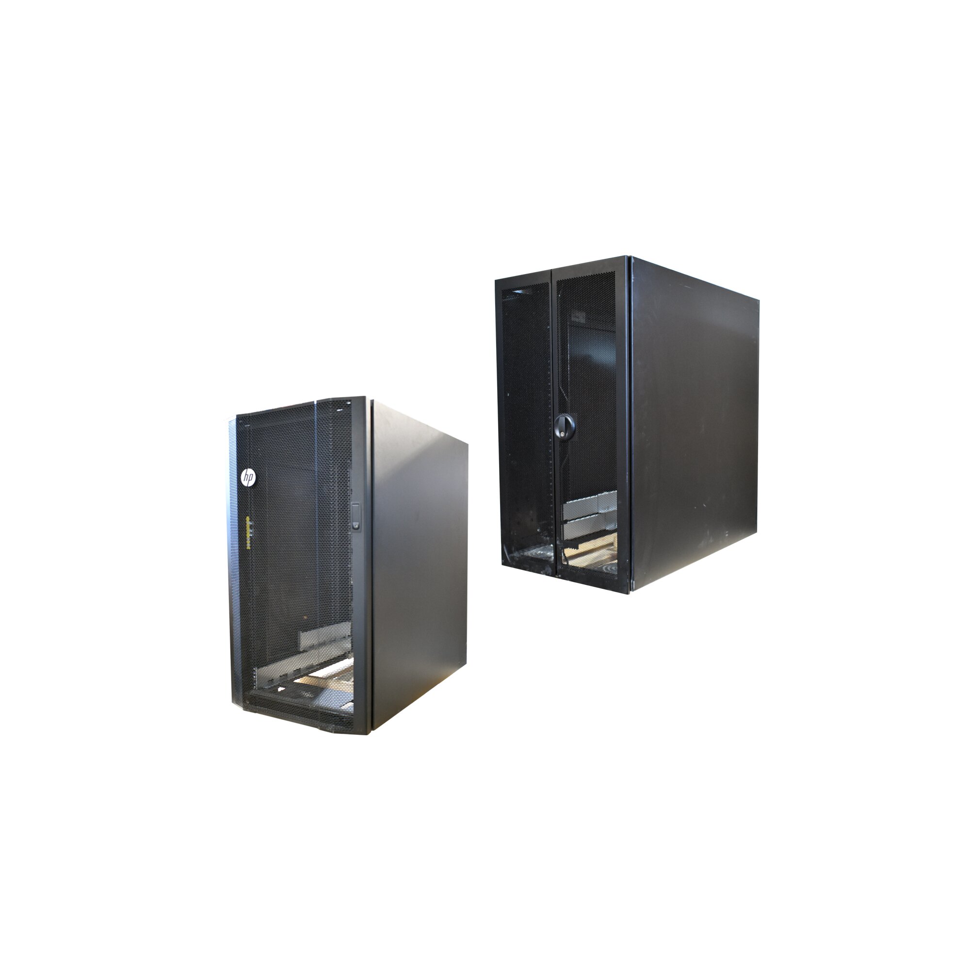 HP Rack Server Schrank 22U 22HE 19 Zoll Rollen Netzwerkschrank Schwarz ...