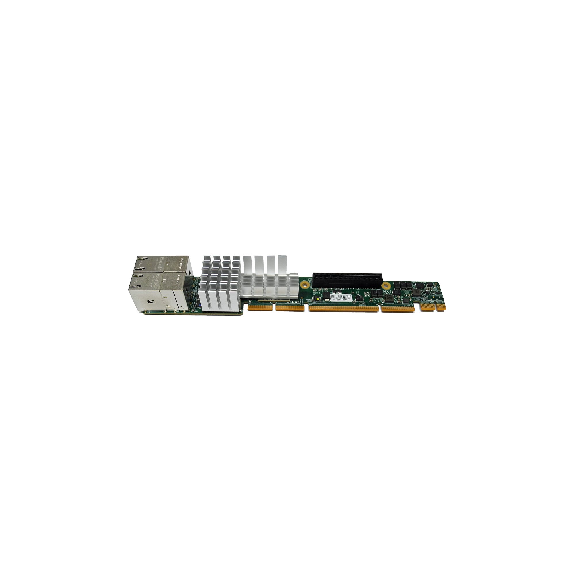 Supermicro AOC-UR-i4XT 4-Port 10GbE PCI-Express x8 3.0 Ultra Riser ...