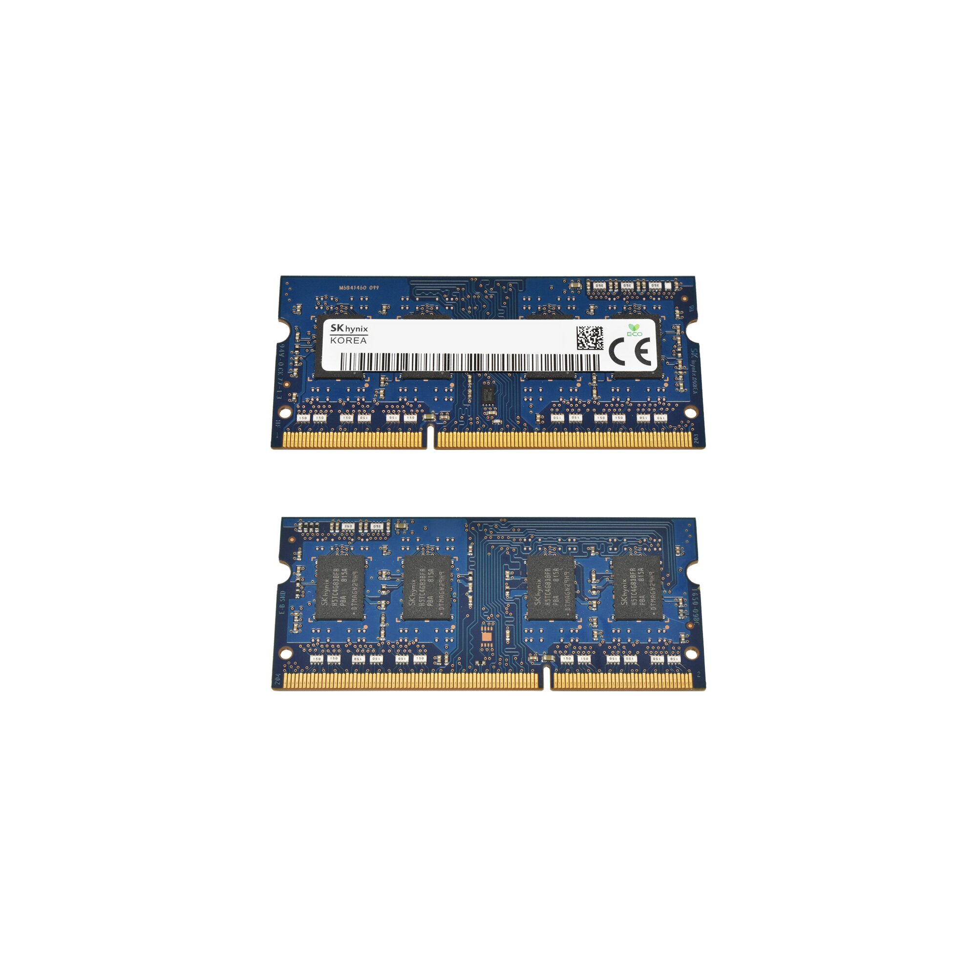 SK Hynix 4GB 2Rx8 PC3L-12800S HMT351S6CFR8A-PB SO-DIMM - Piospartslap