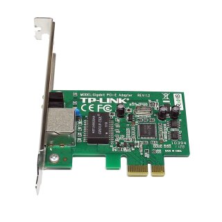 TP-LINK TG-3468 Single-Port Gigabit PCI-Express x1 Network Adapter ...