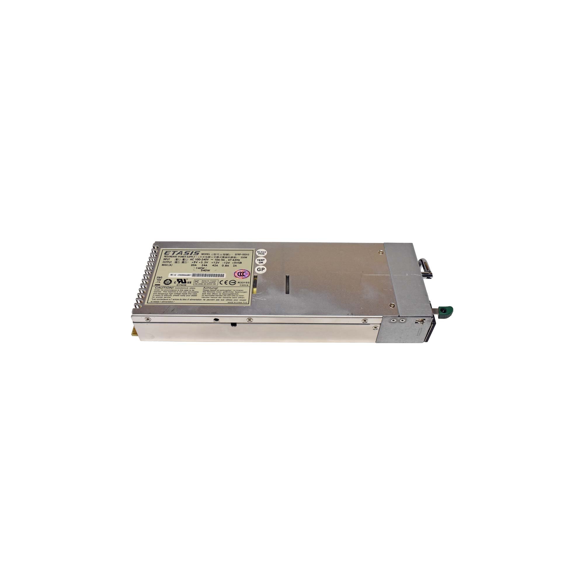 Etasis 550W Power Supply Netzteil EFRP-553V3 für Etasis Server NF290D2 NF5220 - Piospartslap