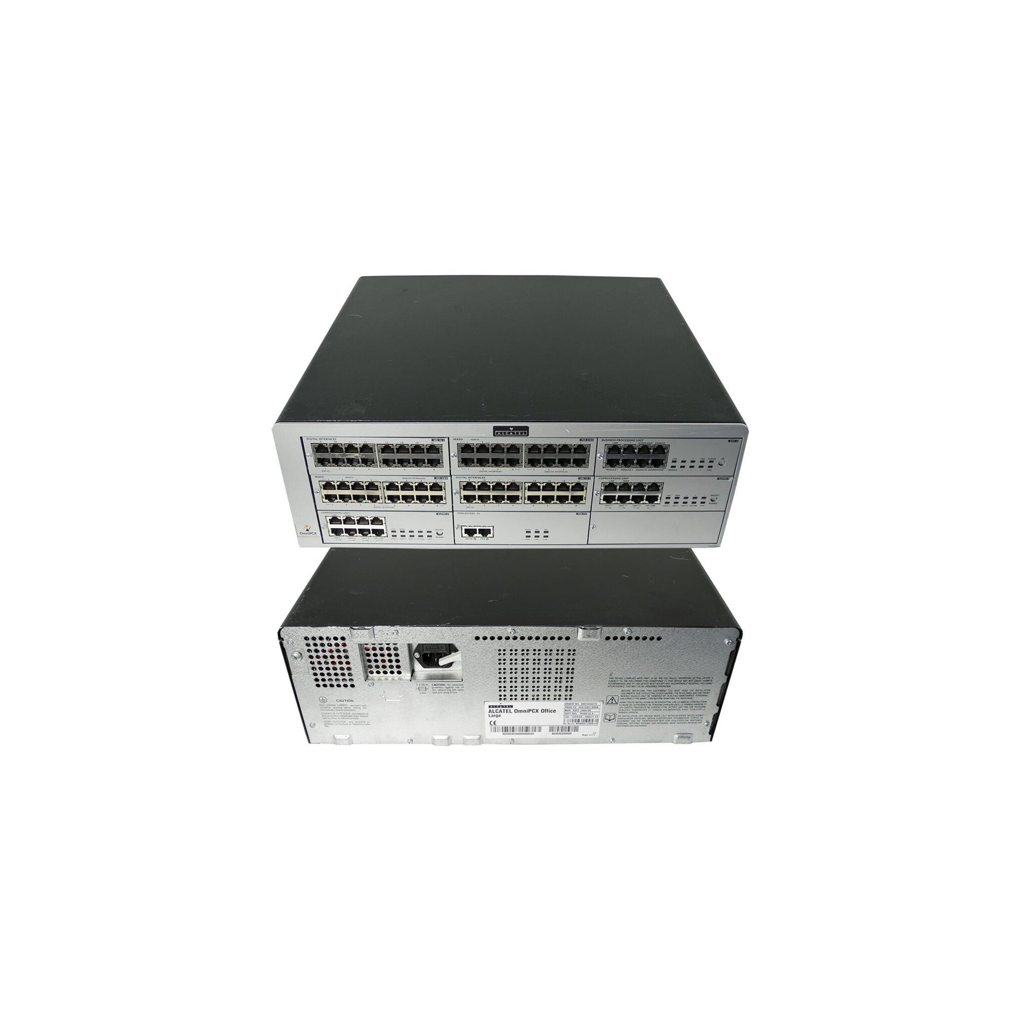 ALCATEL OmniPCX Office RCE Large Telefonanlage mit 8 St. diversen ...