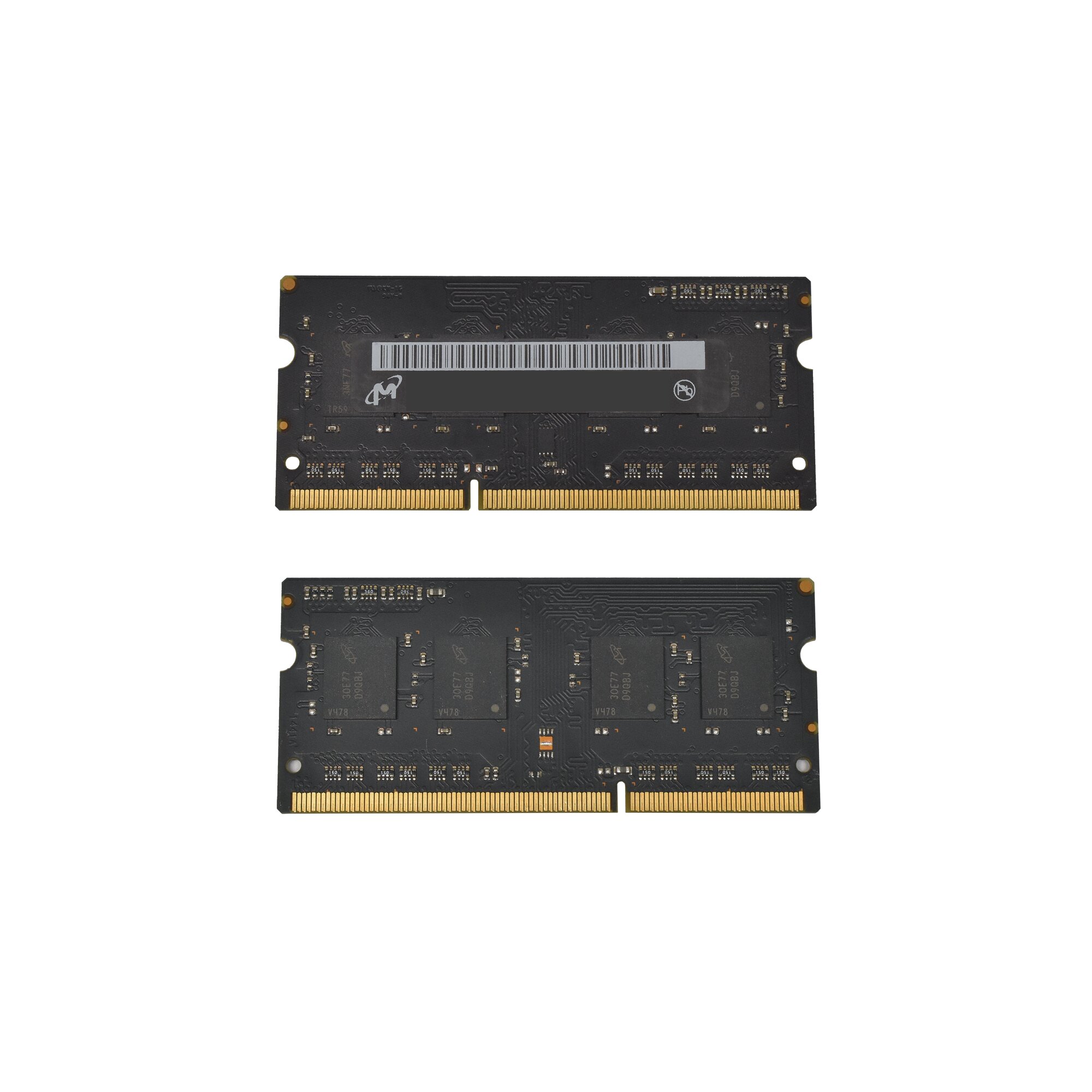 Micron 4GB 2Rx8 PC3-12800F MT16JTF51264JHZ-1G6M2 SO-DIMM