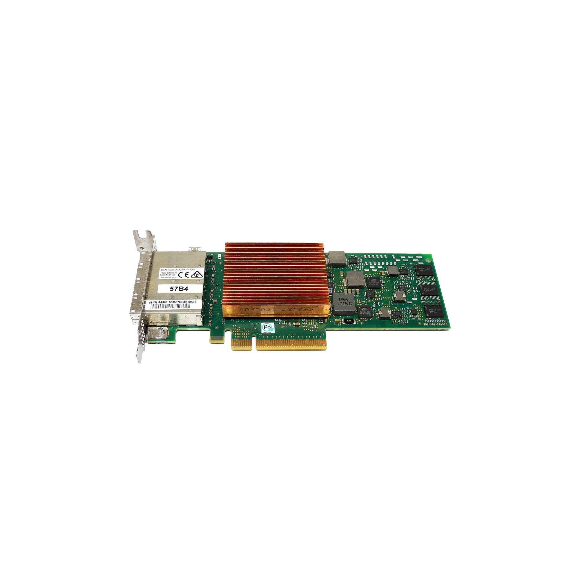 IBM 57B4 Quad-Port 6G SAS RAID Controller PCIe3 x8 für Power8 System ...