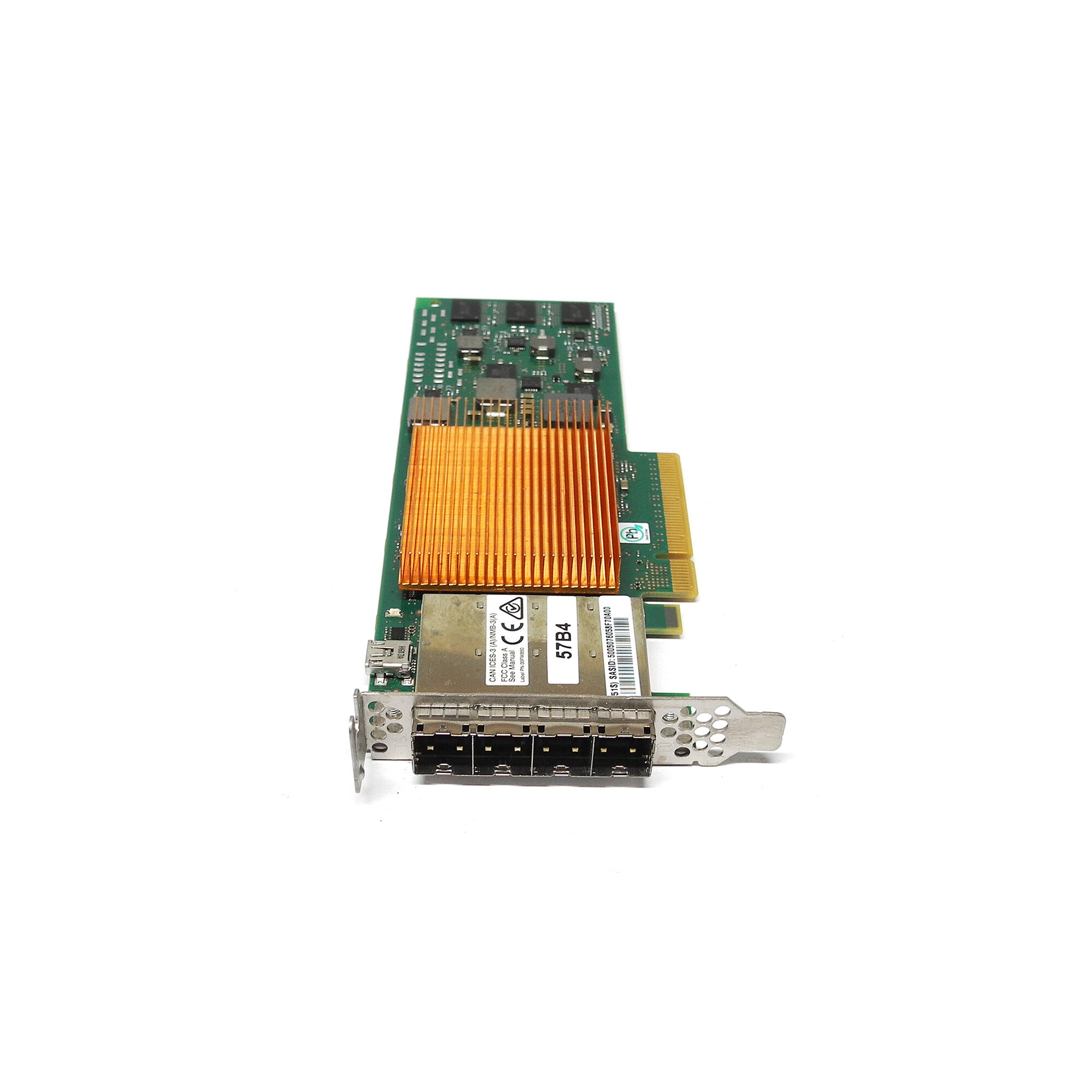 IBM 57B4 Quad-Port 6G SAS RAID Controller PCIe3 x8 für Power8 System ...