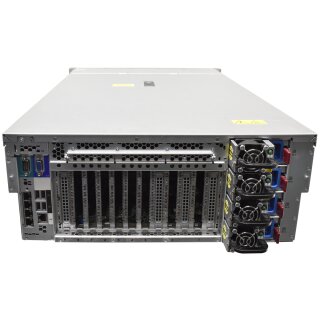 HP ProLiant DL580 G9 4x Intel E7-8880 V4 2.20GHz 0GB RAM 5x 2,5 SFF ...