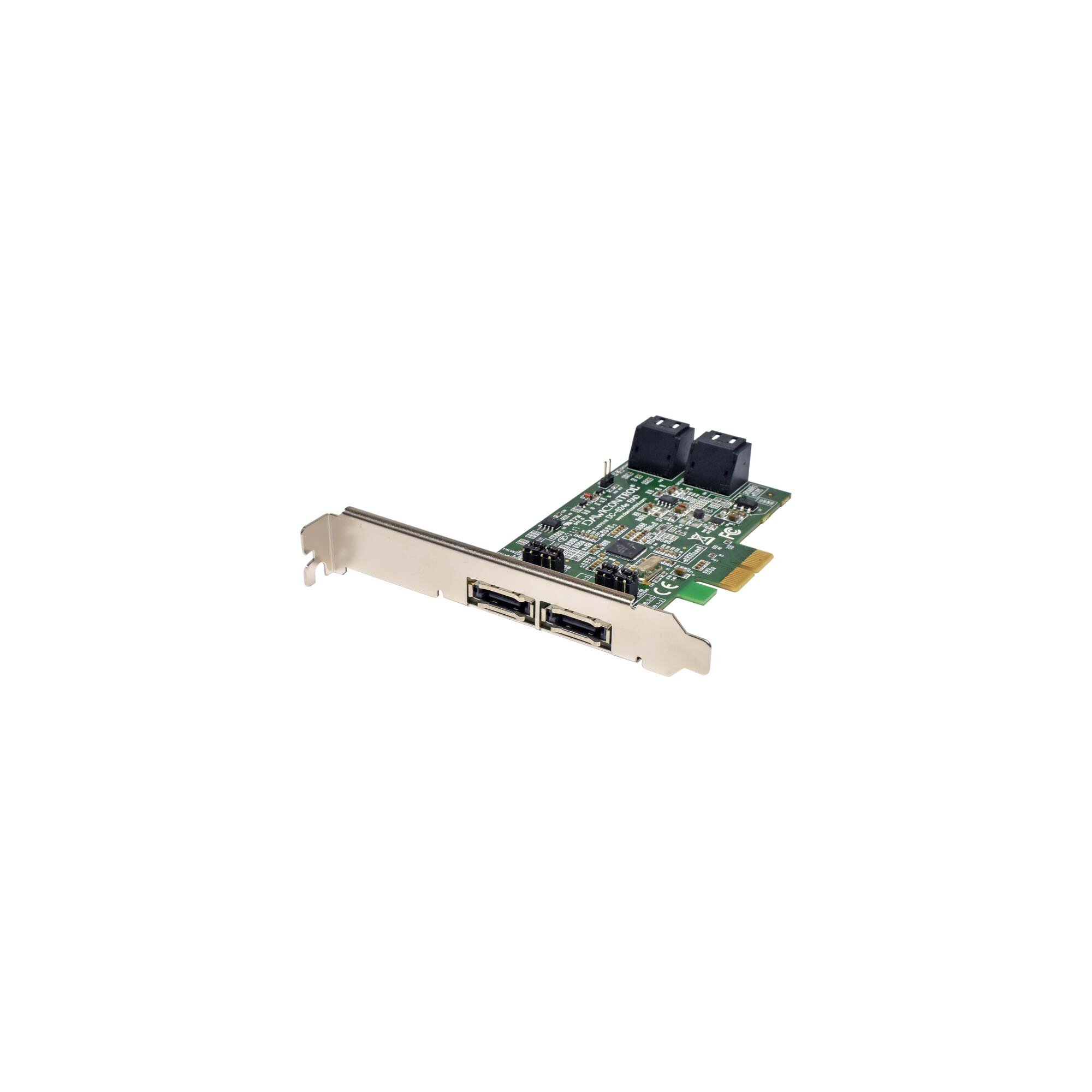 Dawicontrol DC-624e RAID 6-Port 6 GBit/s PCIe 2.0 x2 RAID Controller FP ...