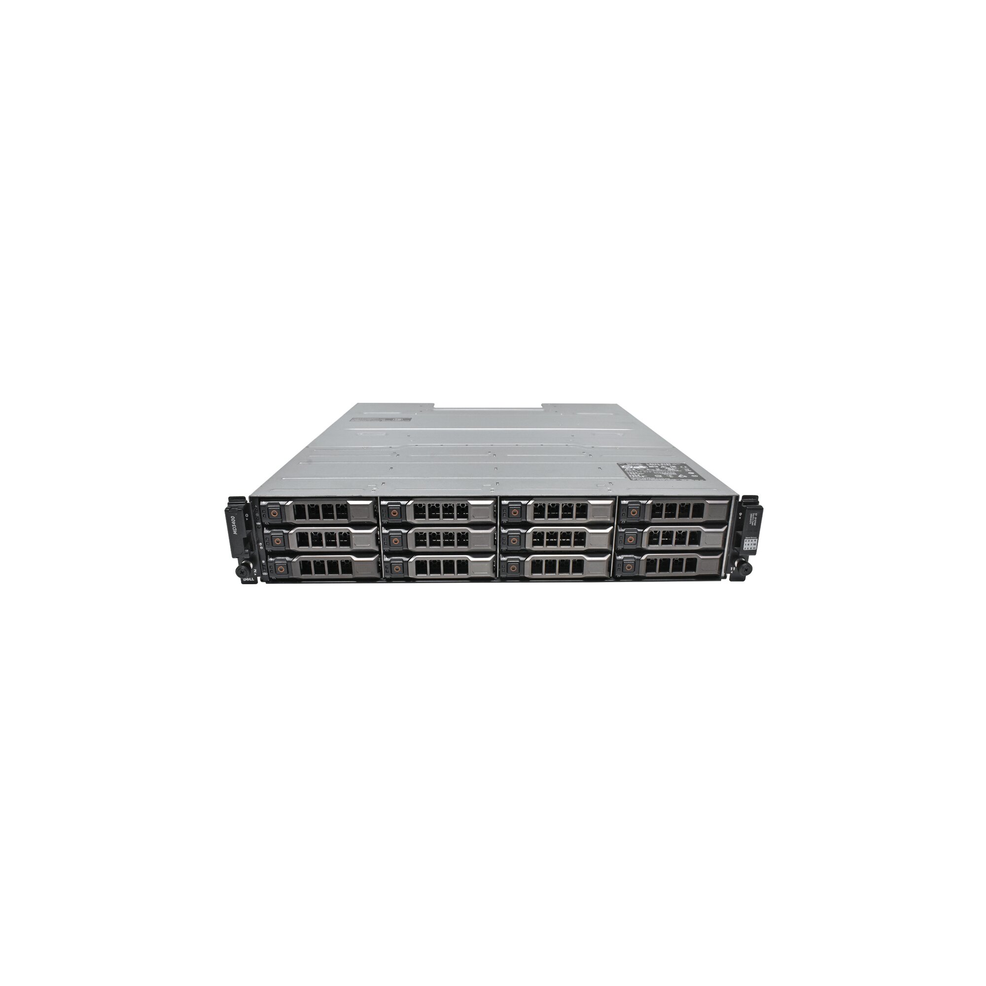 Dell PowerVault MD3400 FW08T 2U Storage Array 12x10TB HDD 2x 600W PSU ...