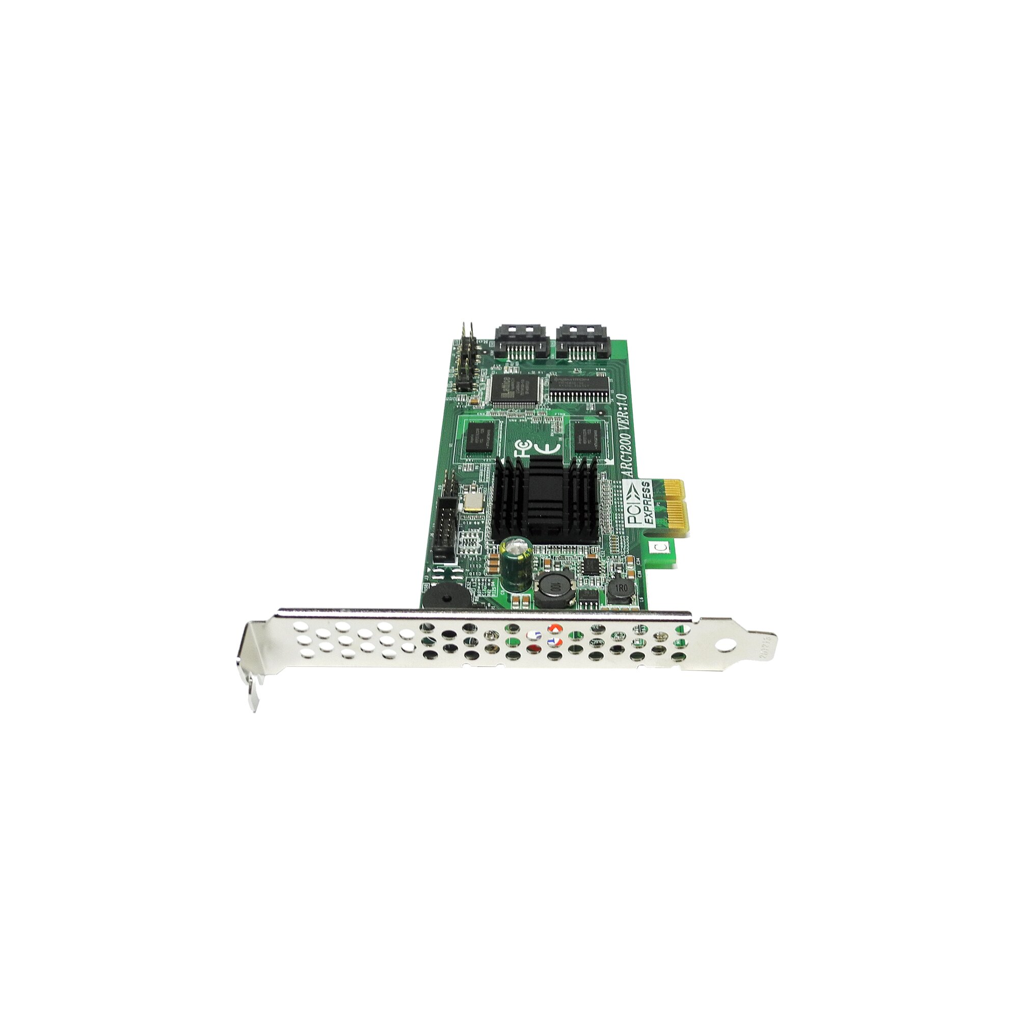 Areca ARC-1200 Dual-Port 3 Gb/s SATA RAID Controller PCI-Express x1 FP ...