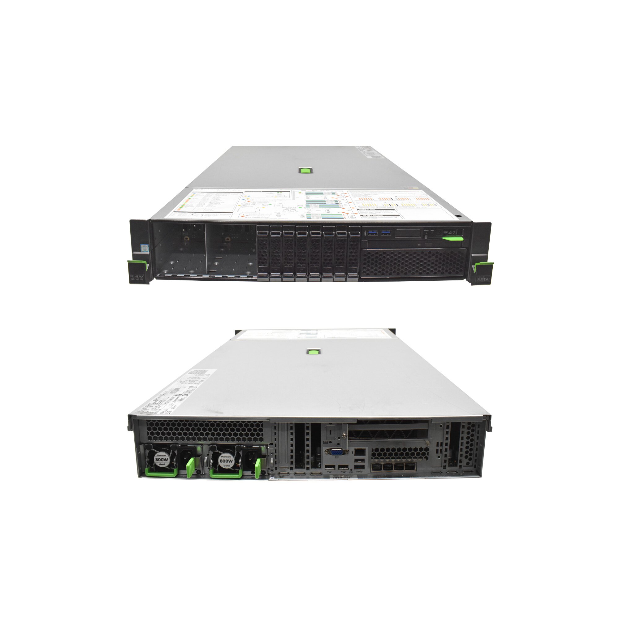Fujitsu Primergy RX2540 M2 Server E5-2620 v4 2.1GHz 32 GB PC4 8x SFF 2 ...