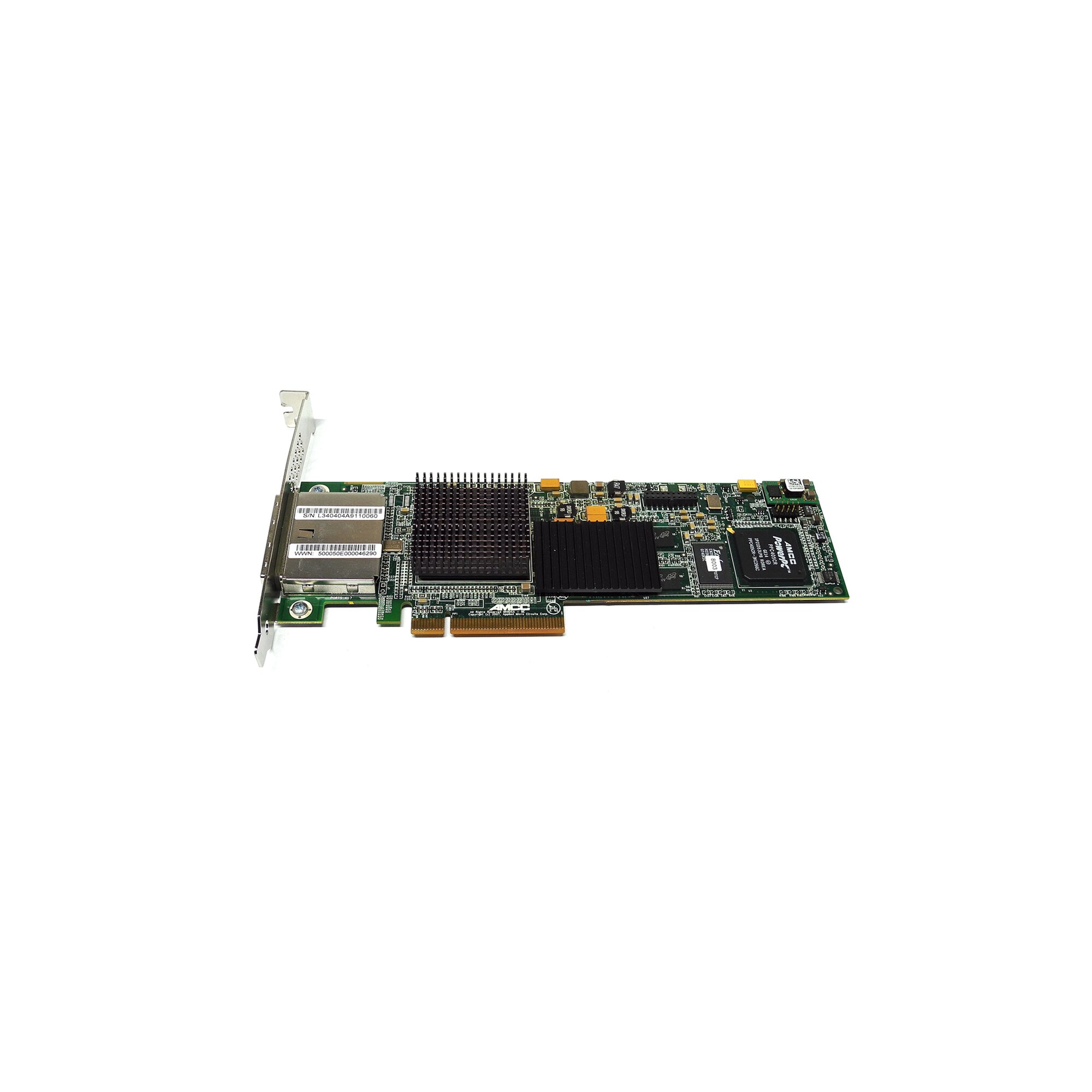 AMCC 3ware 9690SA-8E SAS/SATA RAID Controller 700-3404-01N FP Bracket ...