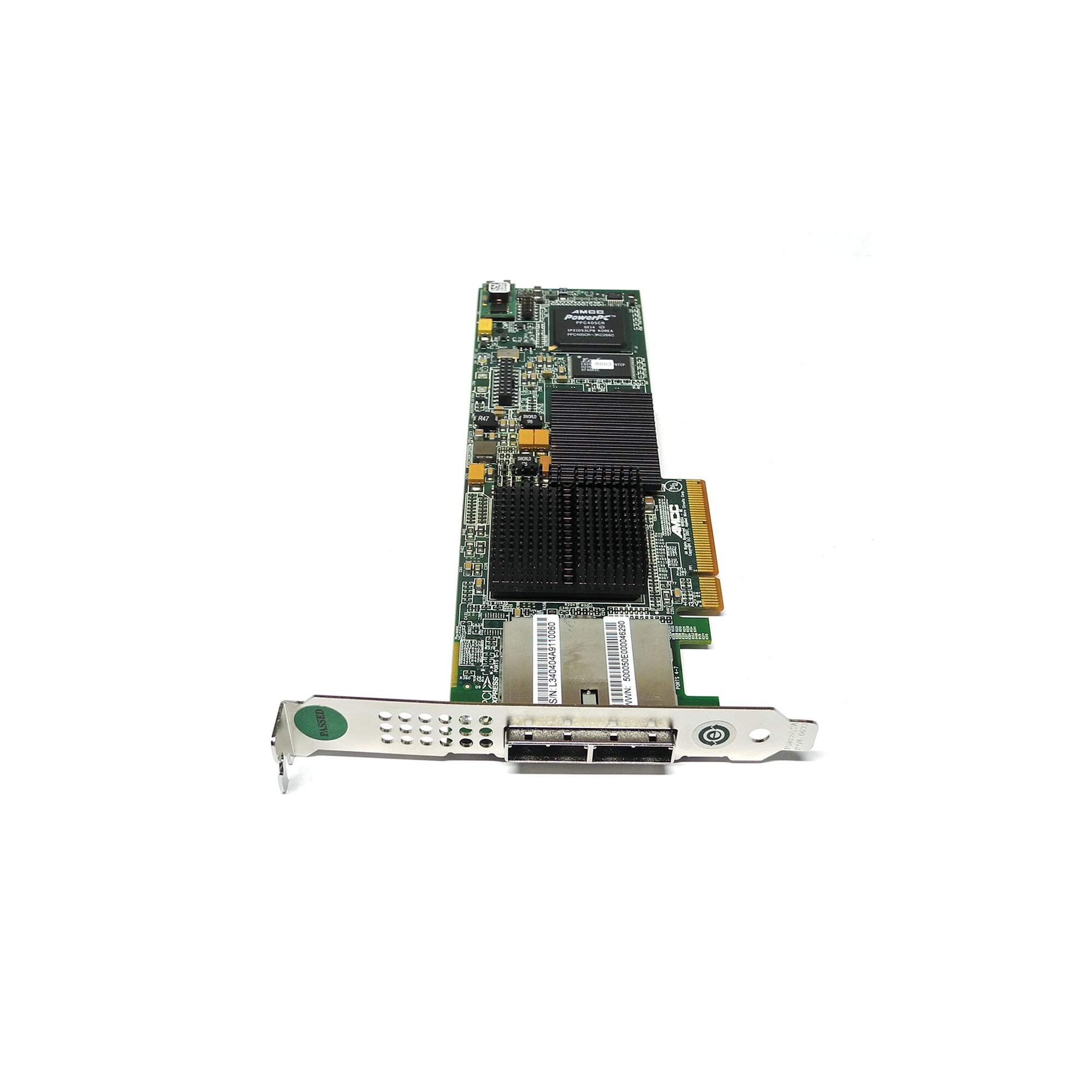AMCC 3ware 9690SA-8E SAS/SATA RAID Controller 700-3404-01N FP Bracket ...