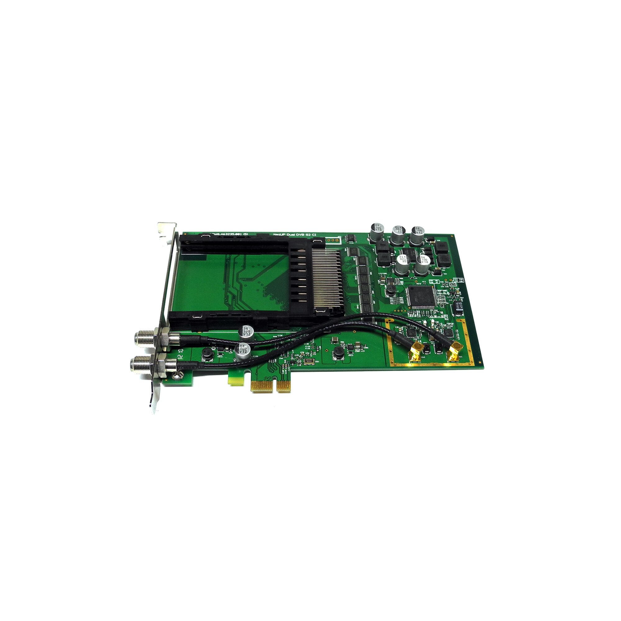 NetUP Dual DVB-S2 CI PCIe x1 Card for DVP-IP Gateways & Satelite ...