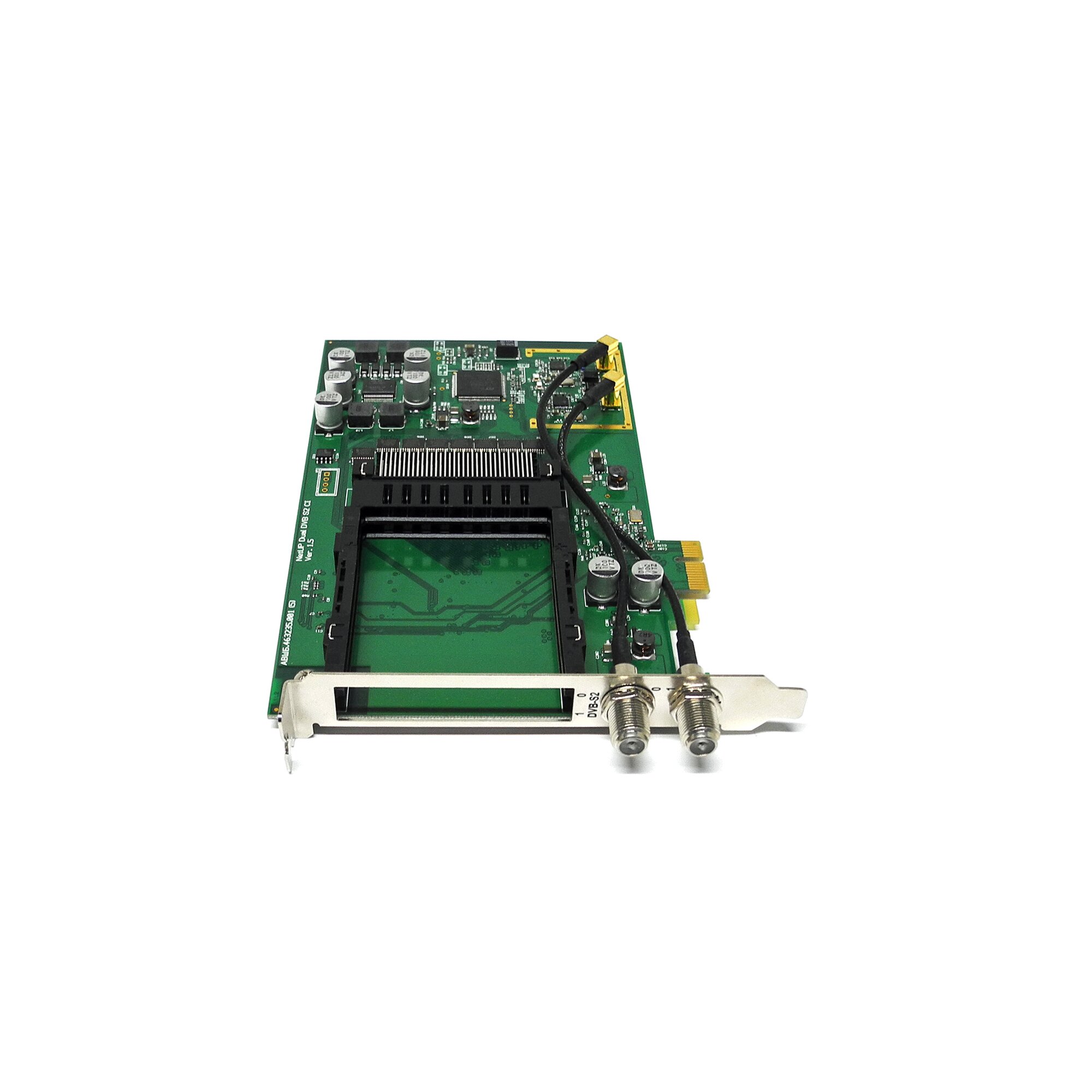 NetUP Dual DVB-S2 CI PCIe x1 Card for DVP-IP Gateways & Satelite ...