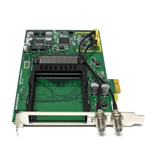NetUP Dual DVB-S2 CI PCIe x1 Card for DVP-IP Gateways & Satelite ...