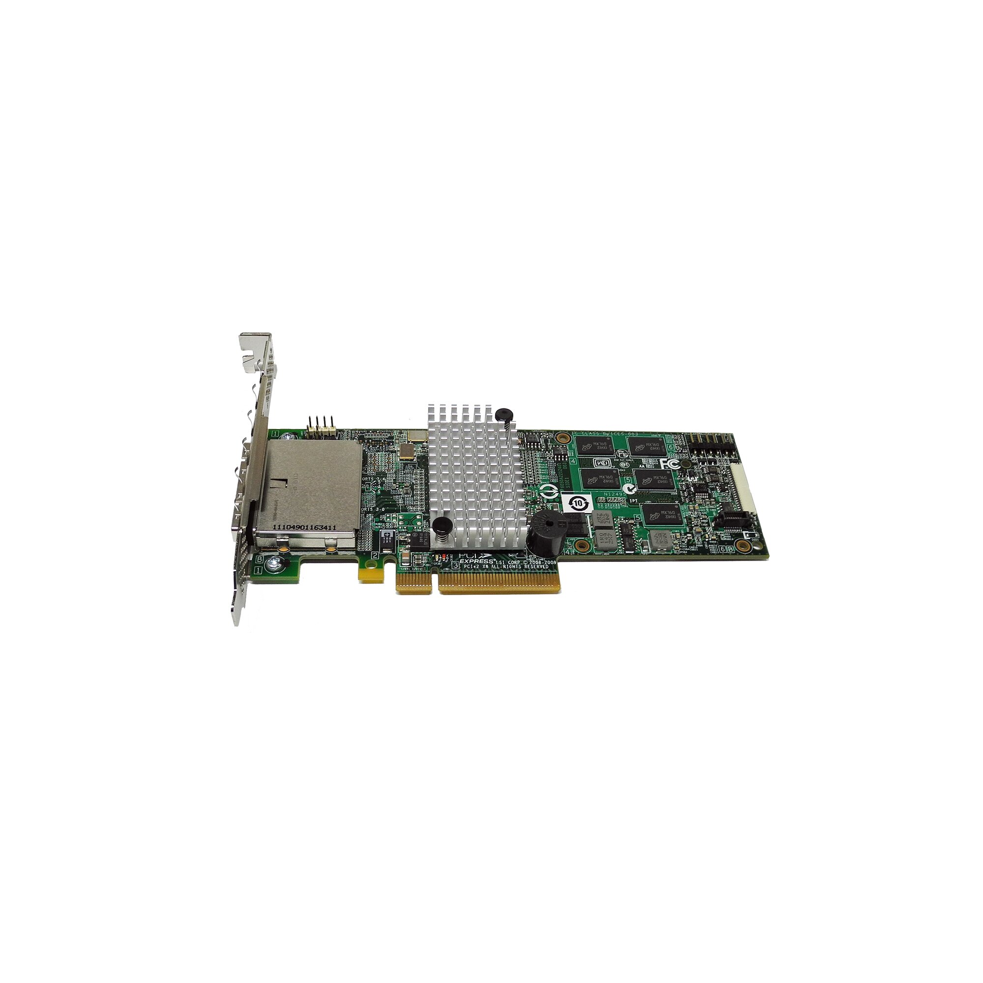 LSI MR 9750-8e 6Gb/s PCIe x8 SATA / SAS RAID Controller L3-25152-54A FP ...