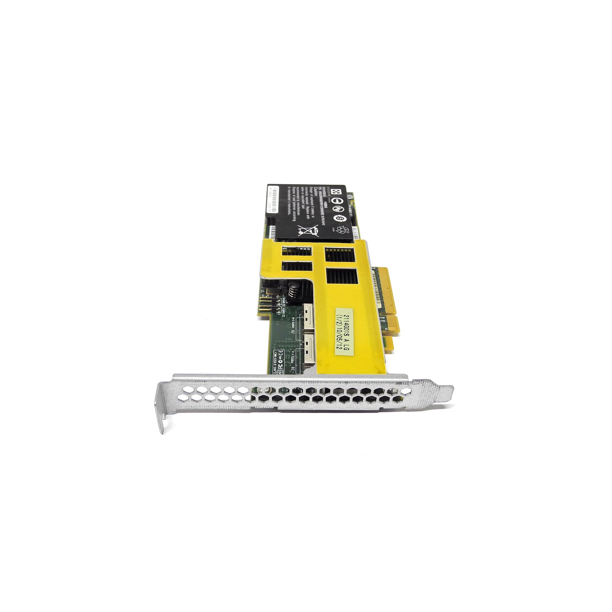 LSI MR SAS 8708EM2 3 Gb/s PCIe x8 RAID Controller L3-01144-10A +BBU FP ...