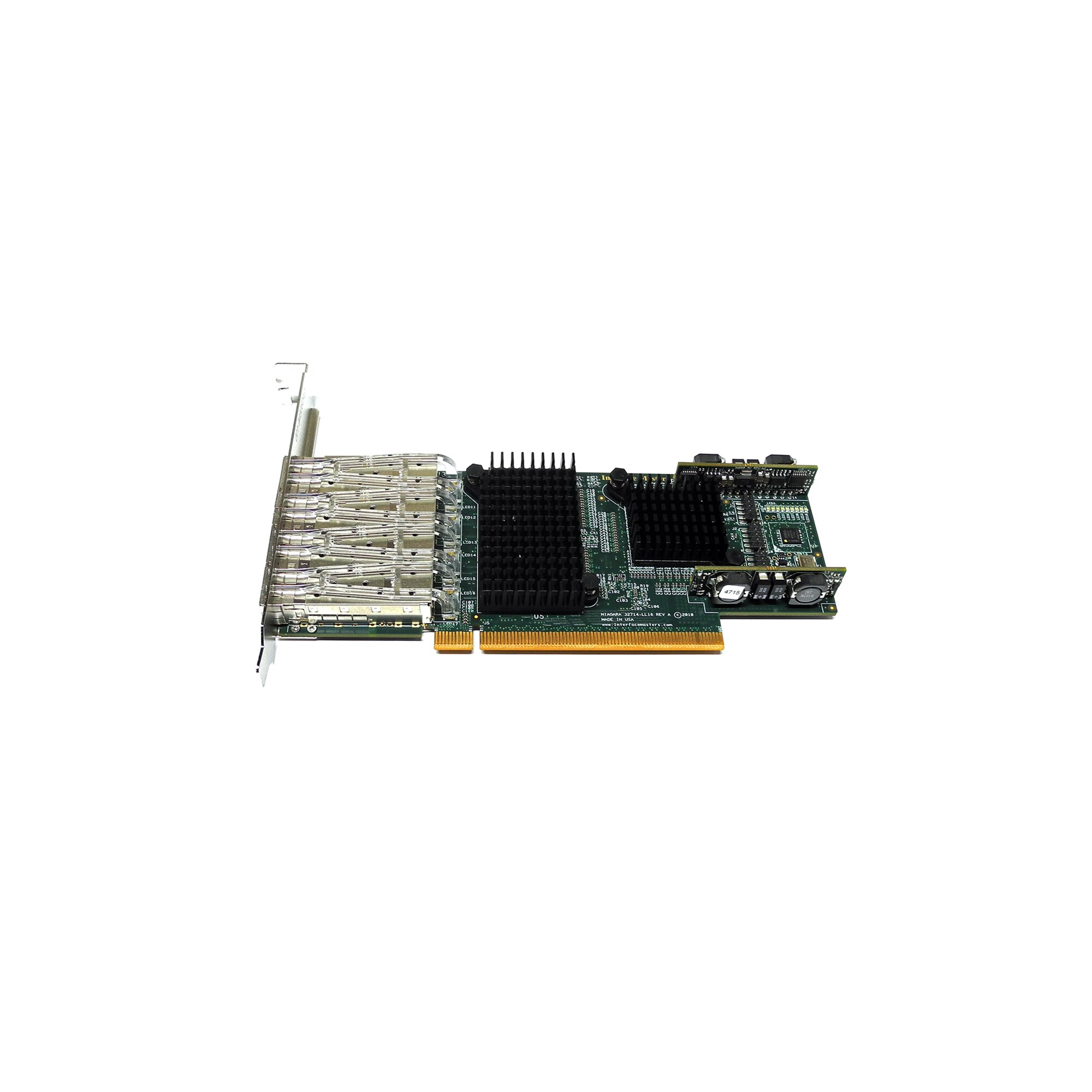 Interface Masters Niagara 32714-LL16 Quad-Port 10Gb SFP PCIe x16 Server ...