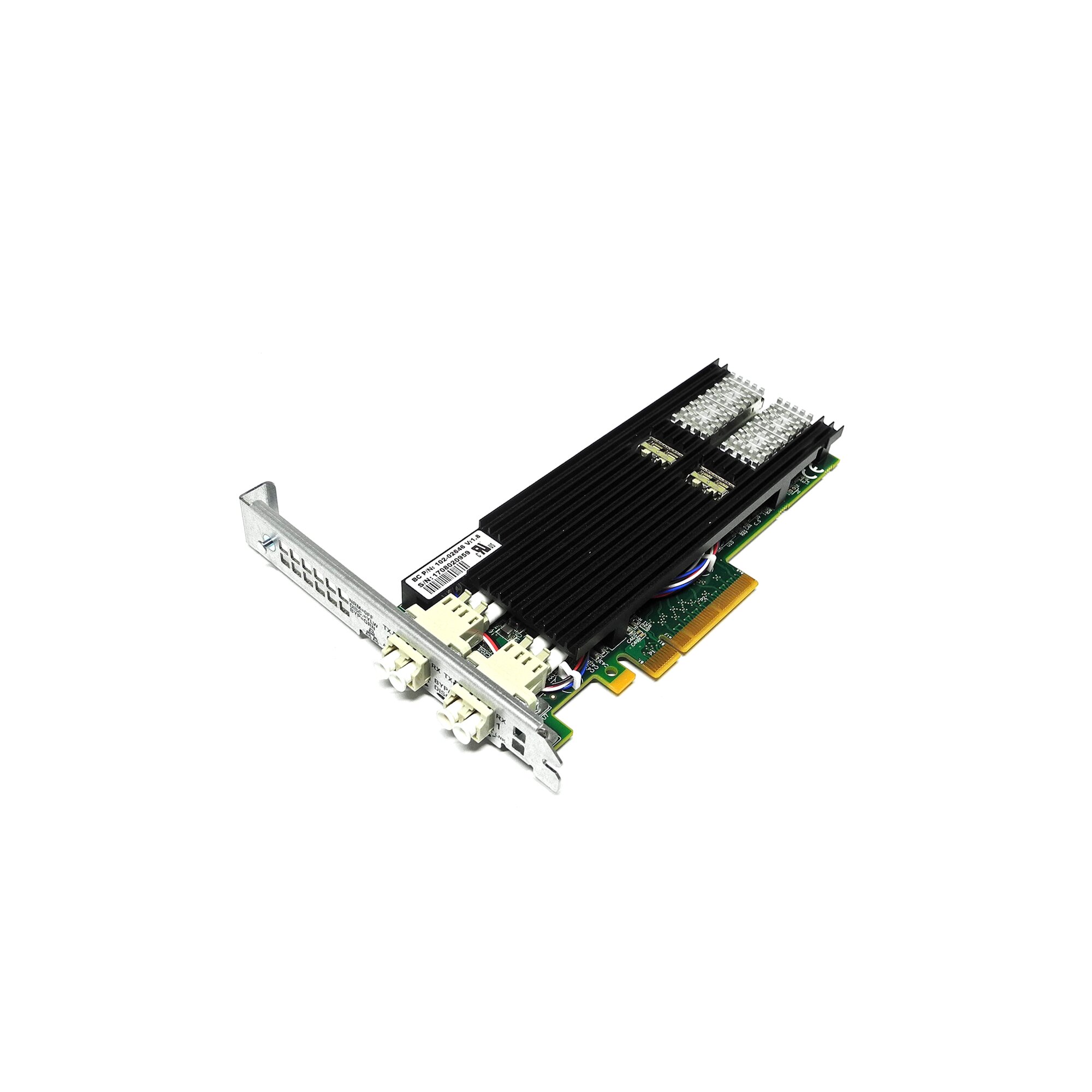 Blue Coat 102-02646 Dual-Port 10Gb Fibre Channel MMF PCIe x8 Server ...