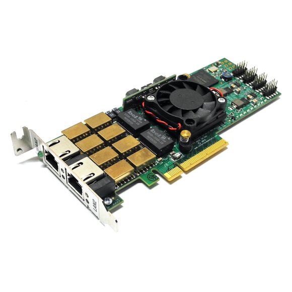 Interface Masters Niagara N32710-TX Dual-Port Gigabit Ethernet PCIe x8 ...