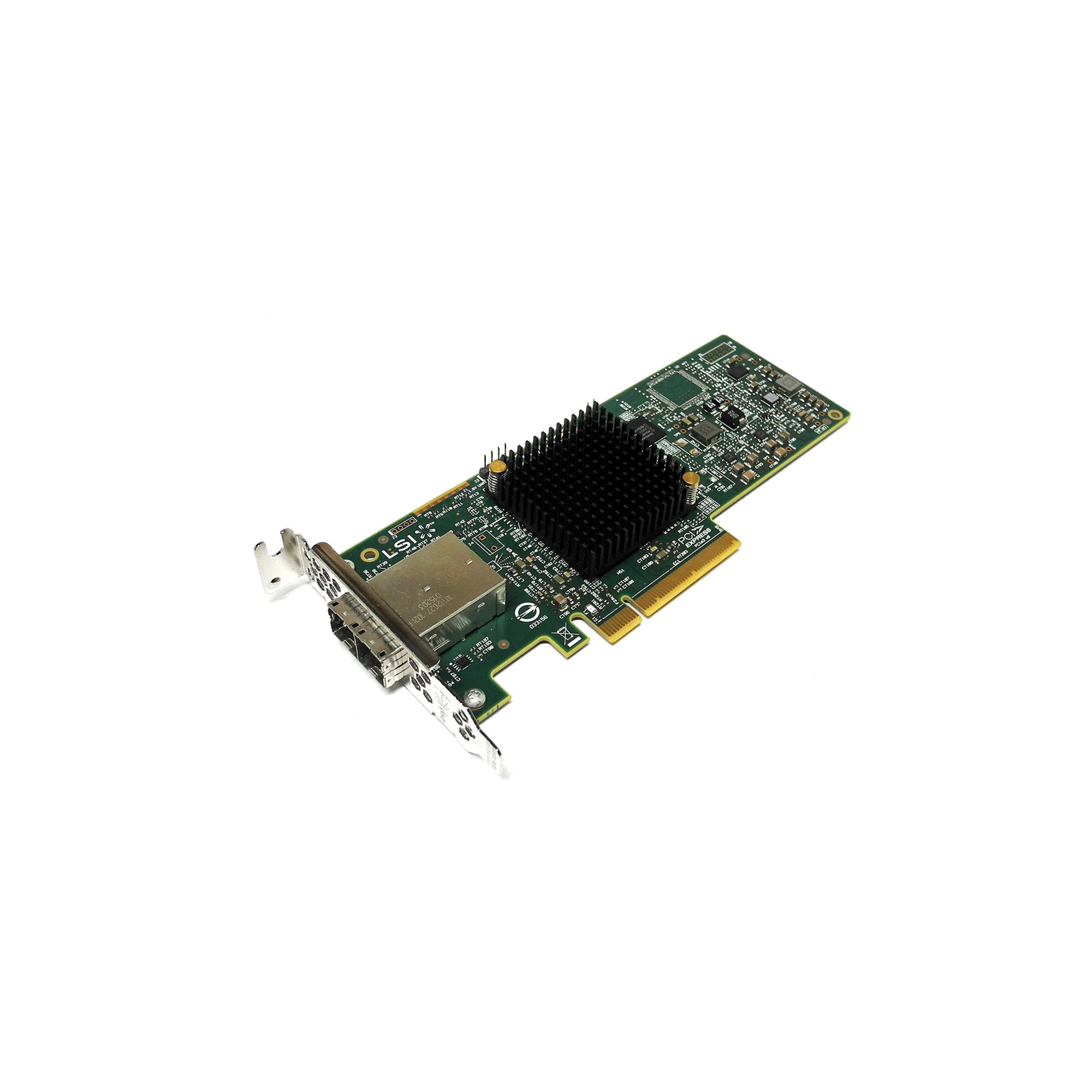 LSI SAS9300-8e H3-25460-02H Dual-Port 12G MiniSAS HD SFF-8644 PCIe 3.0 ...