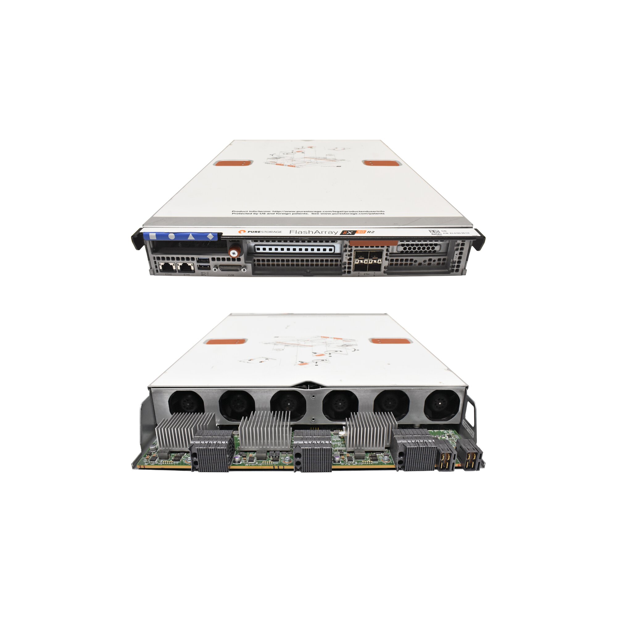 PureStorage FlashArray X50 R2 Controller 83-0182-00 2x Silver 4116 0GB ...