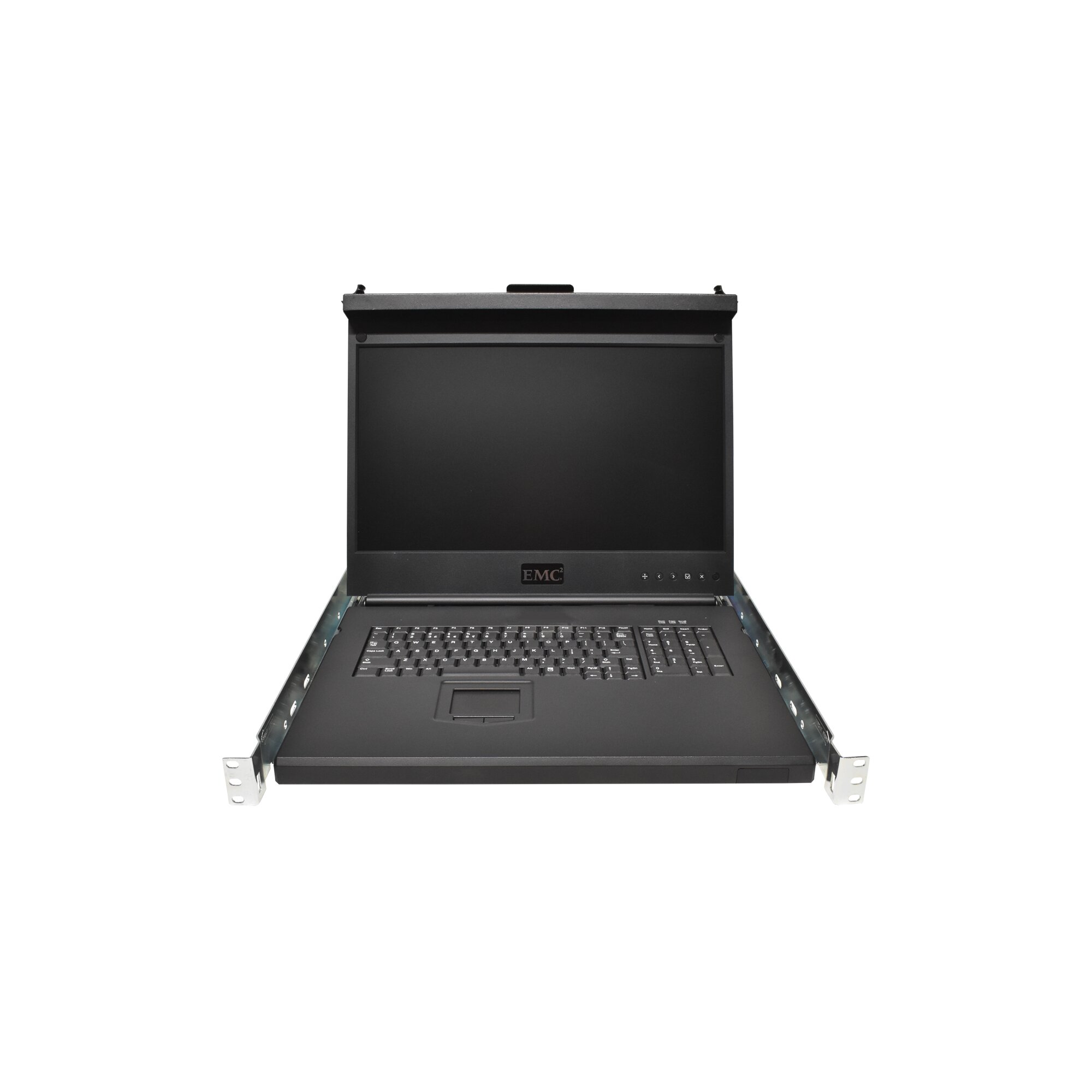 EMC 091-000-096 18,5 Zoll KVM Rack Console QWERTY US Keyboard 1U USB ...