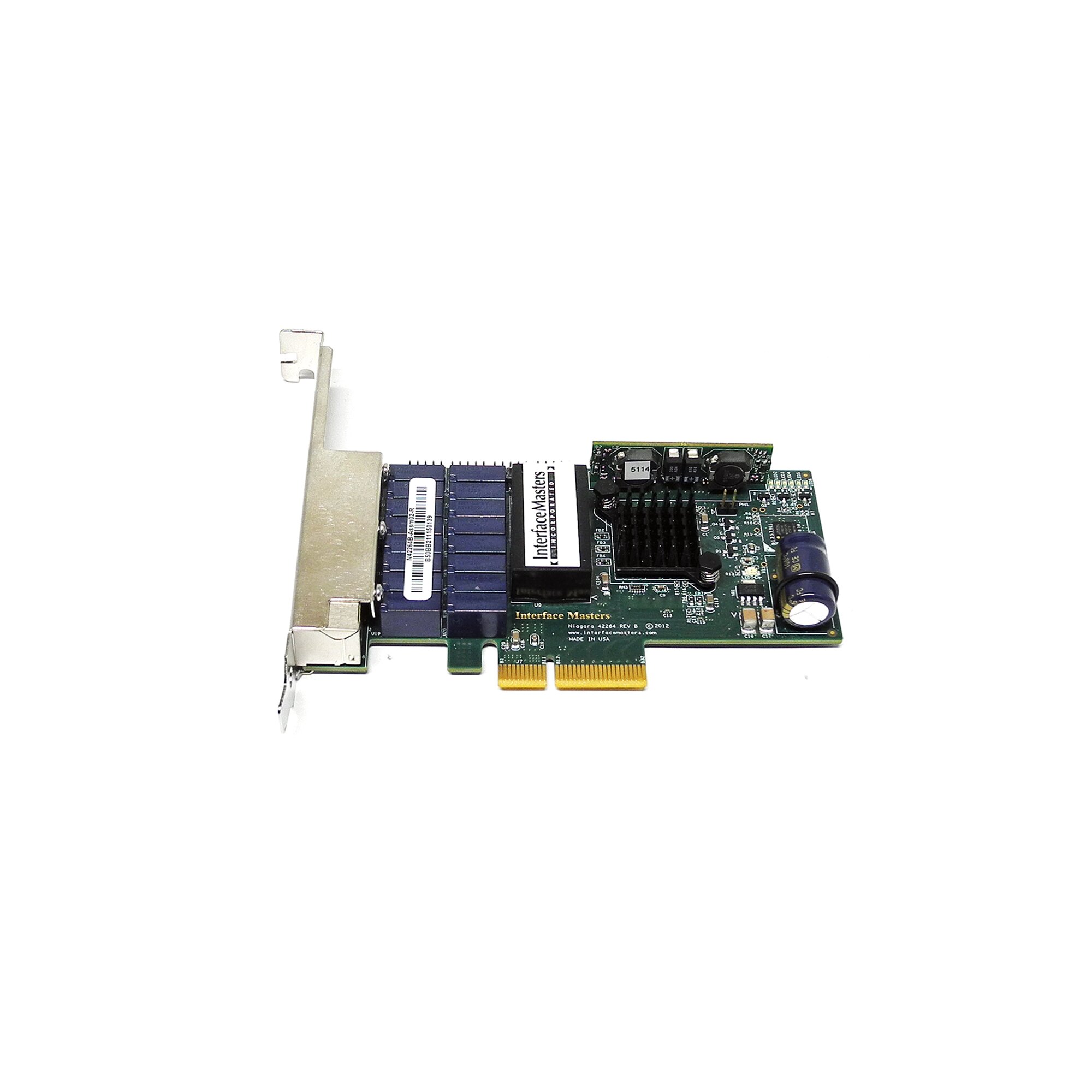 Interface Masters Niagara 42264 B 4-Port Gbit Ethernet PCIe x4 ...