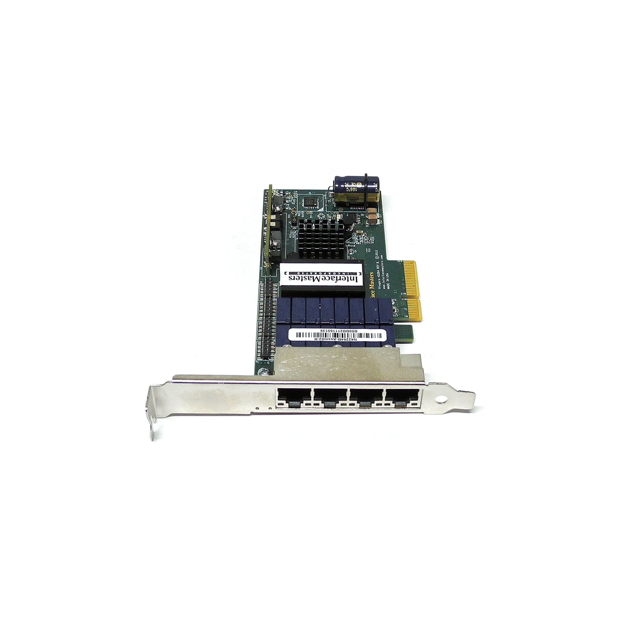 Interface Masters Niagara 42264 B 4-Port Gbit Ethernet PCIe x4 ...