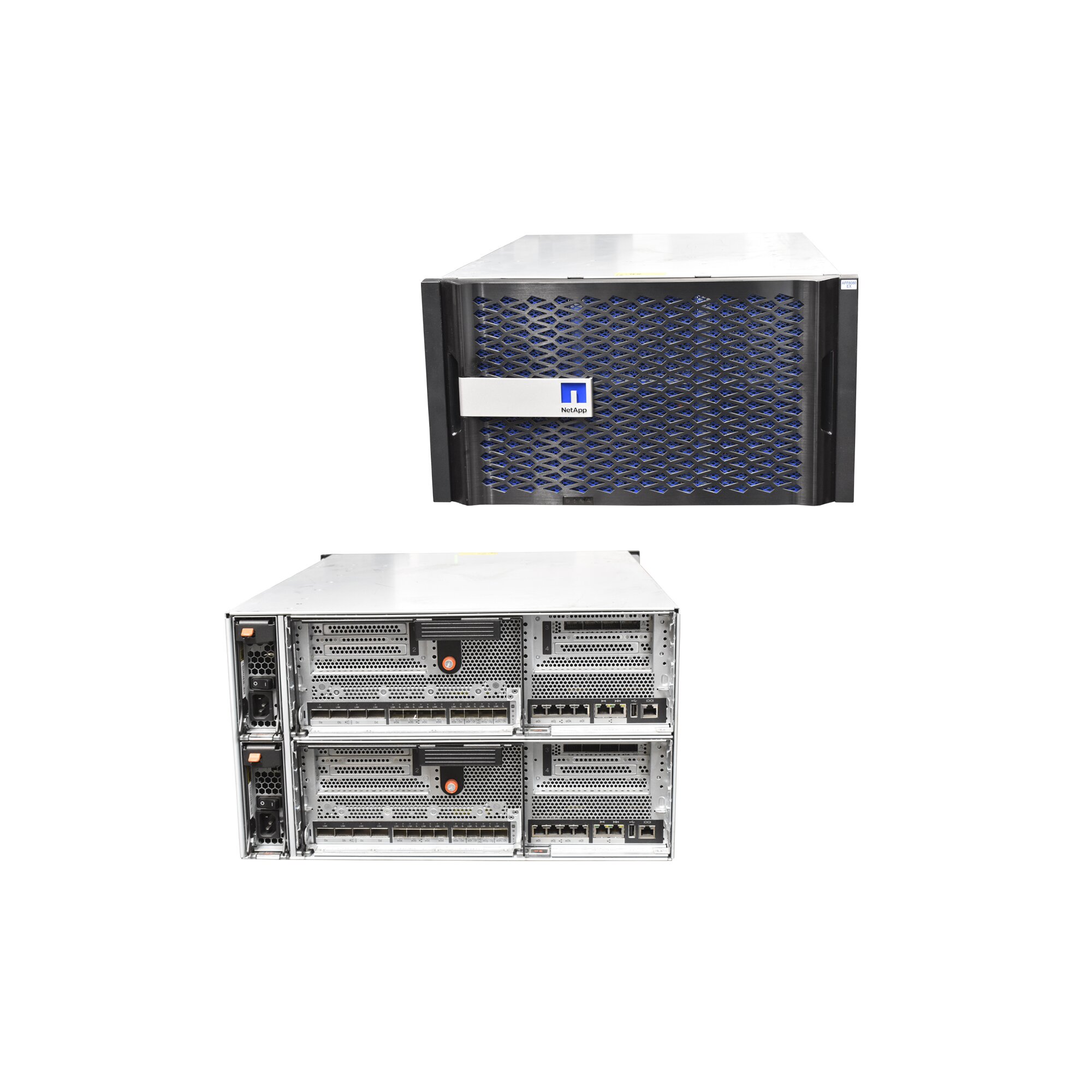 NetApp FAS Storage AFF8080 EX 4x E5-2680v2 CPU 256GB PC3 2x Controller ...