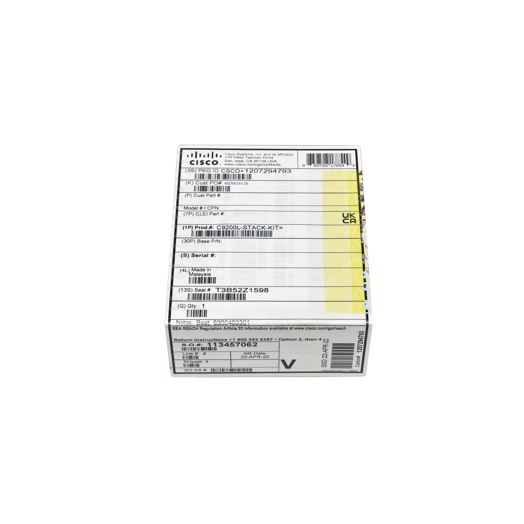 Cisco C9200L-STACK-KIT= für Cisco Catalyst 9200 Series Switches NEU/NEW ...