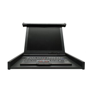 IBM 7316-TF3 17" Flat Panel KVM-Console SK8845RC Keyboard QWERTY US no ...