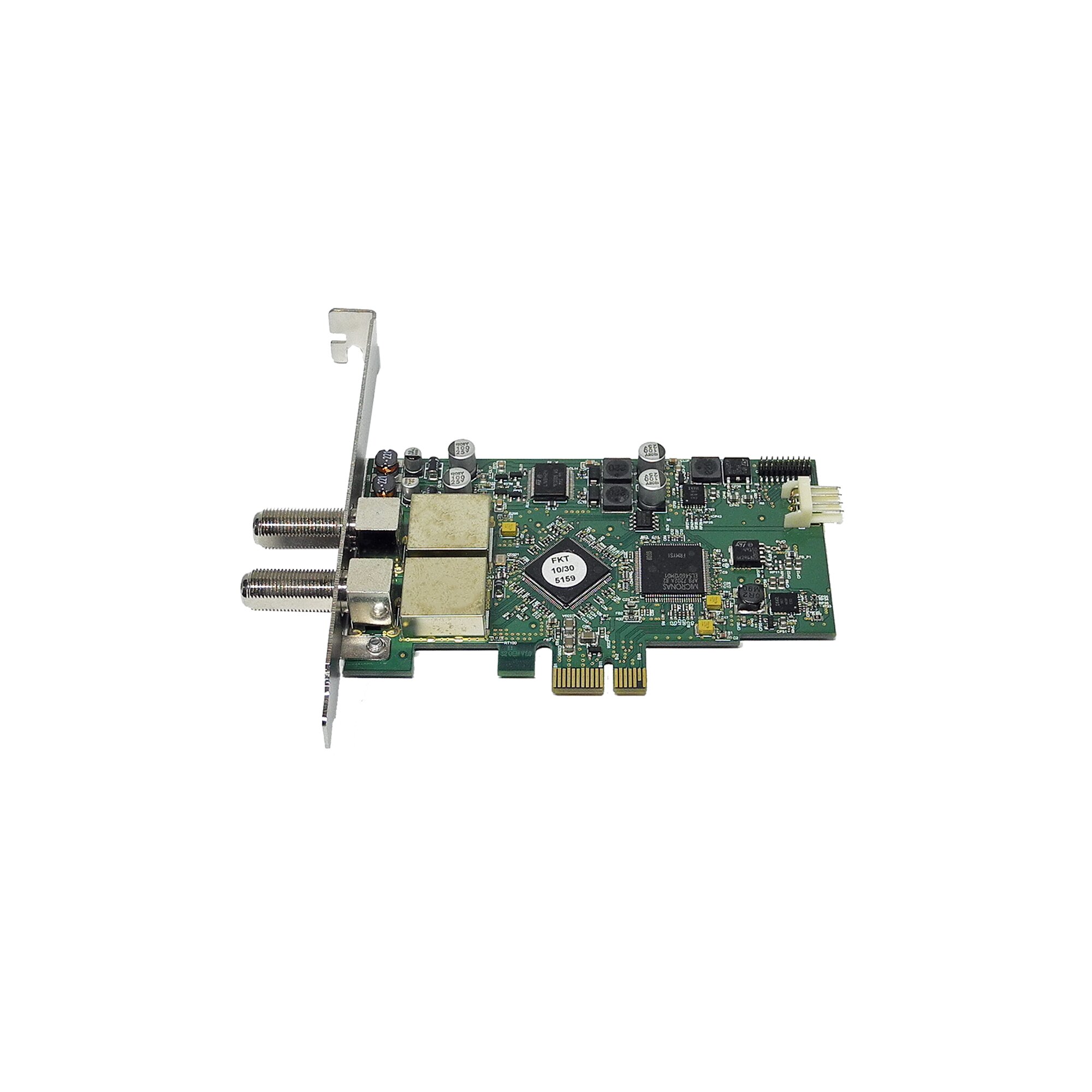 Mystique SaTiX-S2 V2 CI Twin Tuner PCIe x1 Card Sat Tuner DVB-S/S2 HDTV ...