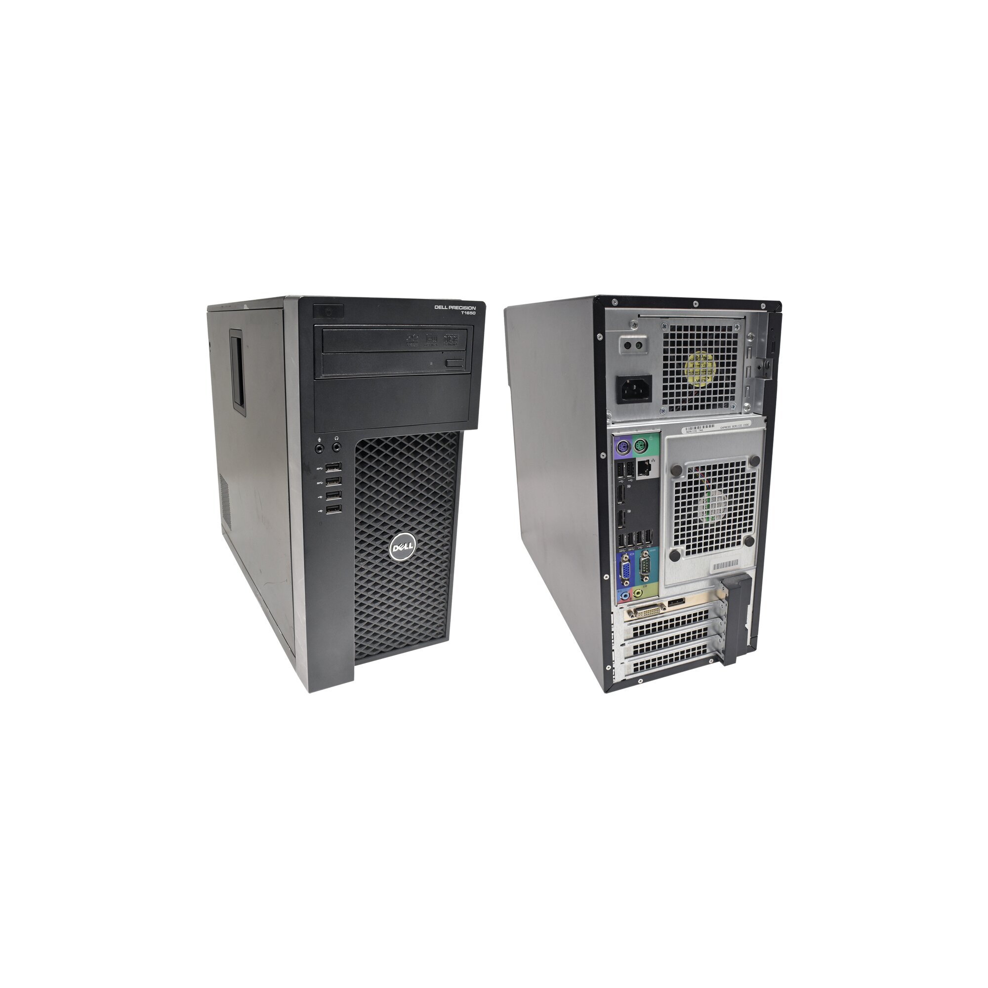 Dell Precision T1650 Tower Xeon E3-1240 V2 3.40GHz 8GB PC3 RAM 500GB ...