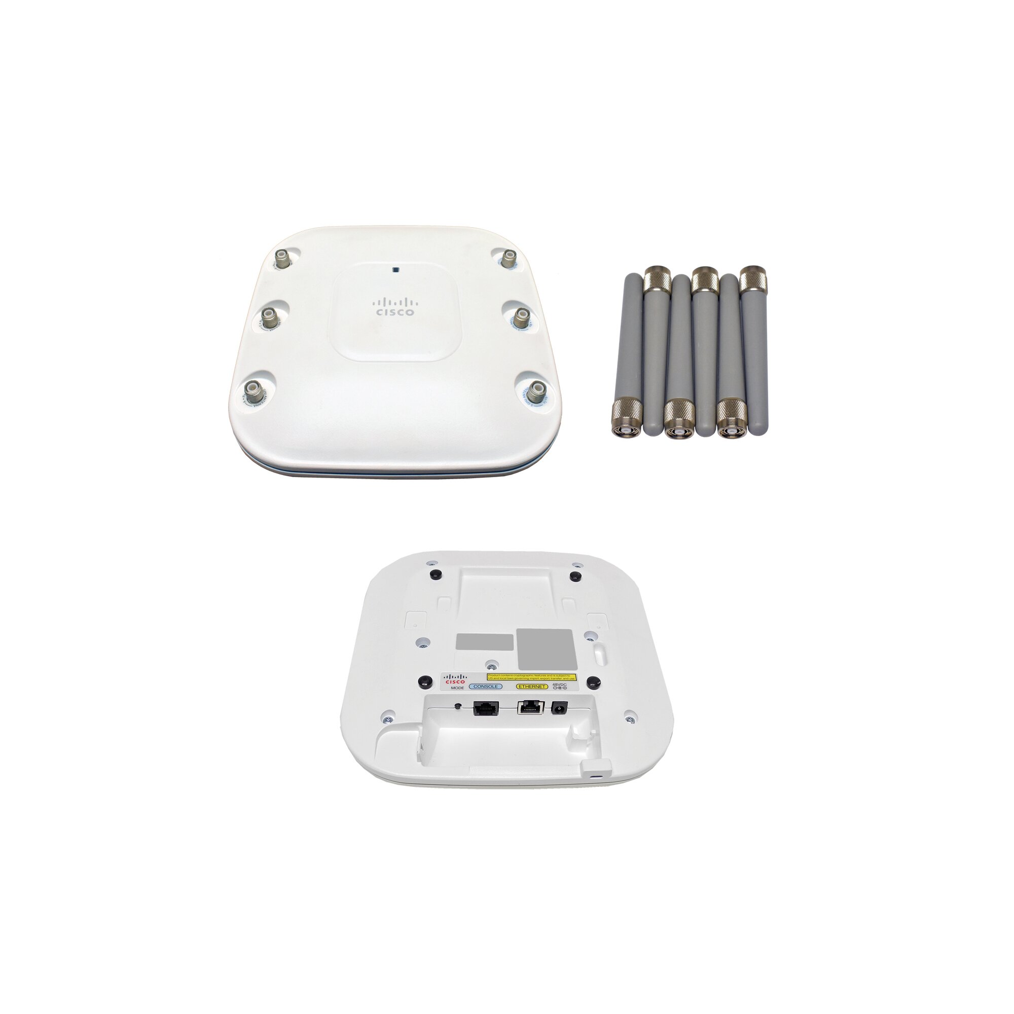 Cisco AIR-CAP3502E-E-K9 Wireless-N Dual Band Access Point + Antennen ...