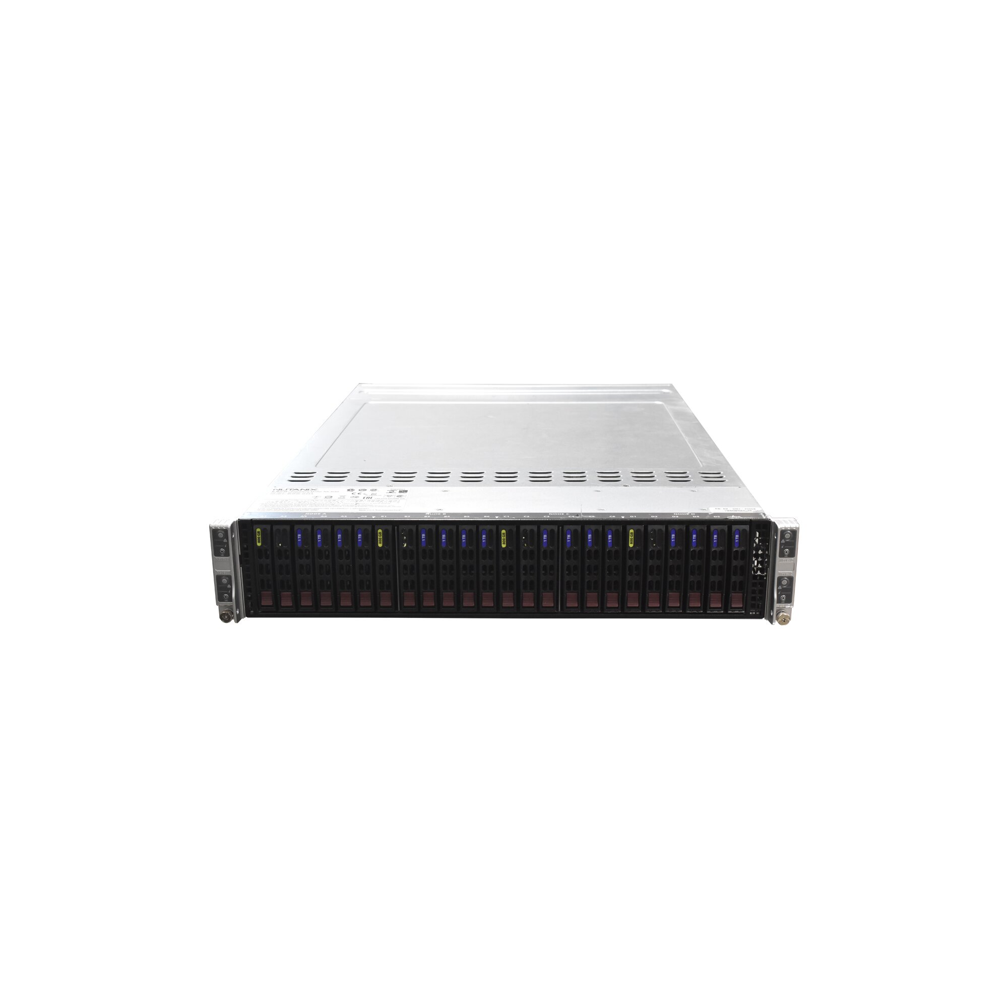 Nutanix Server NX-3361-256GB 4x Node 8x Xeon E5-2680 v2 2.8Ghz 2TB PC3 ...