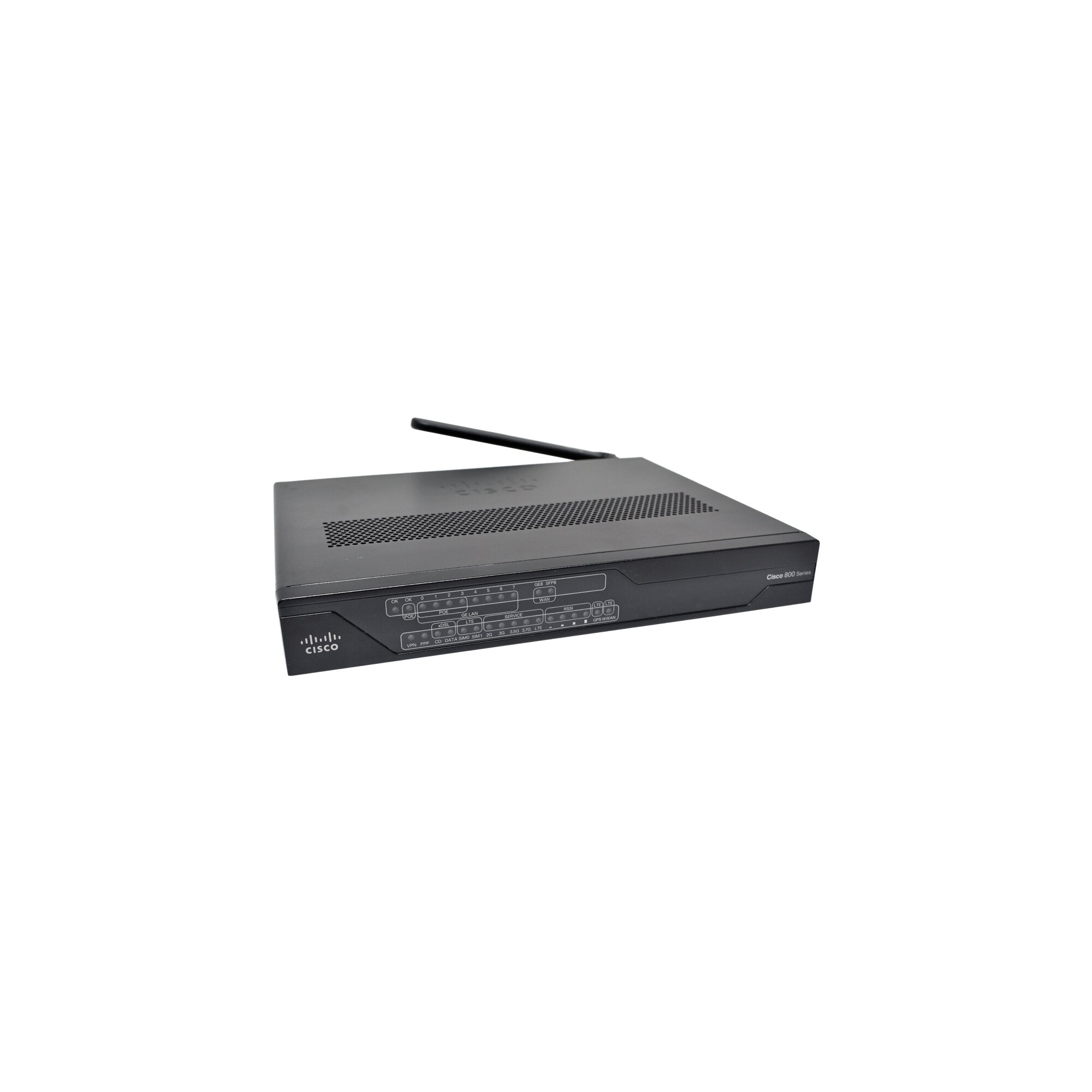 Cisco C890-LTE C896VAG-LTE-GA-K9 8-Port Gigabit Integrated Services Router + Netzteil + Antenne ...