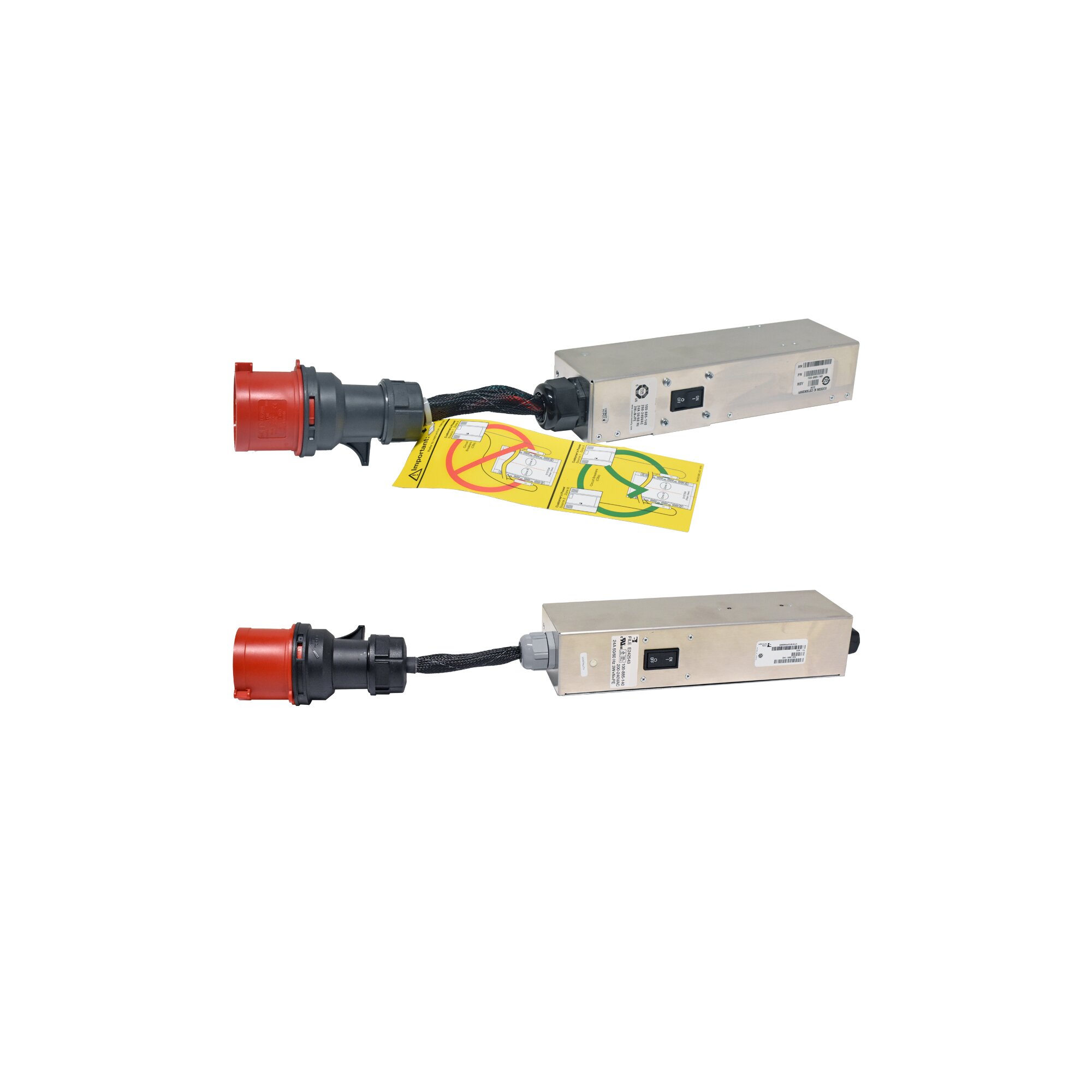 EMC 100-885-140 IEC60309 Netzteil Power Supply 24A 50/60 Hz 3W-N-PE ...