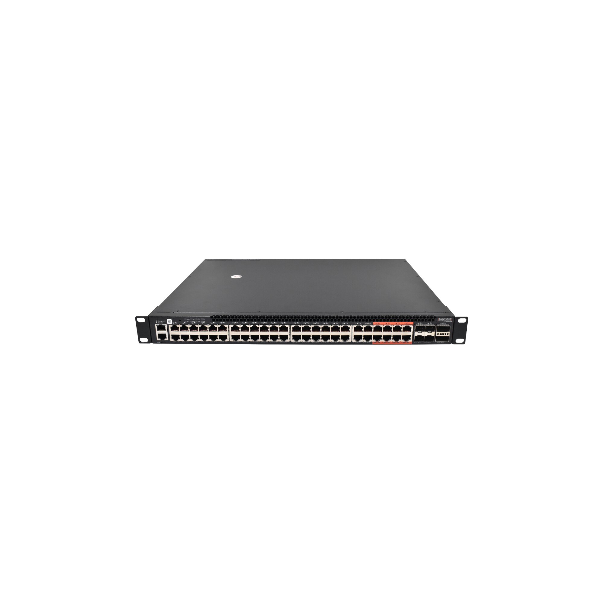 Edge-Core 4610-54P-OC-AC-F 54-Port PoE Switch 2x QSFP 4x SFP+ 2x mini ...