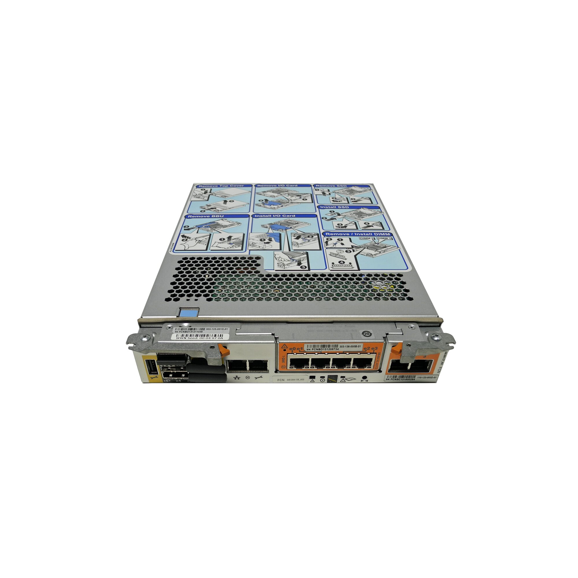 EMC FCN 046-004-136 A03 Storage Processor Module 8GB RAM für VNXe3150 Storage - Piospartslap